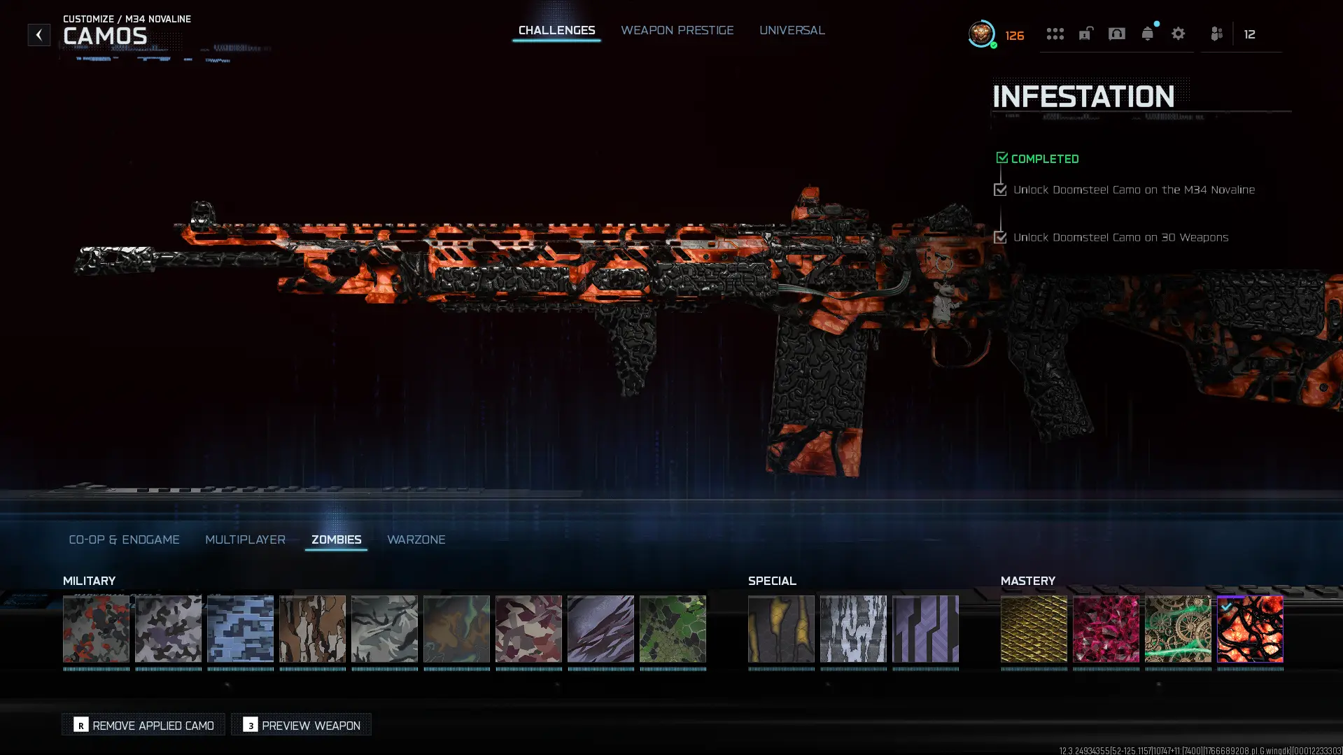 Αγόρασε 🔥 WZ / BO7 🌠 Nexus Horizon 🌌🏆 Prestige Master – Level 126 ⭐🔫 26 ...