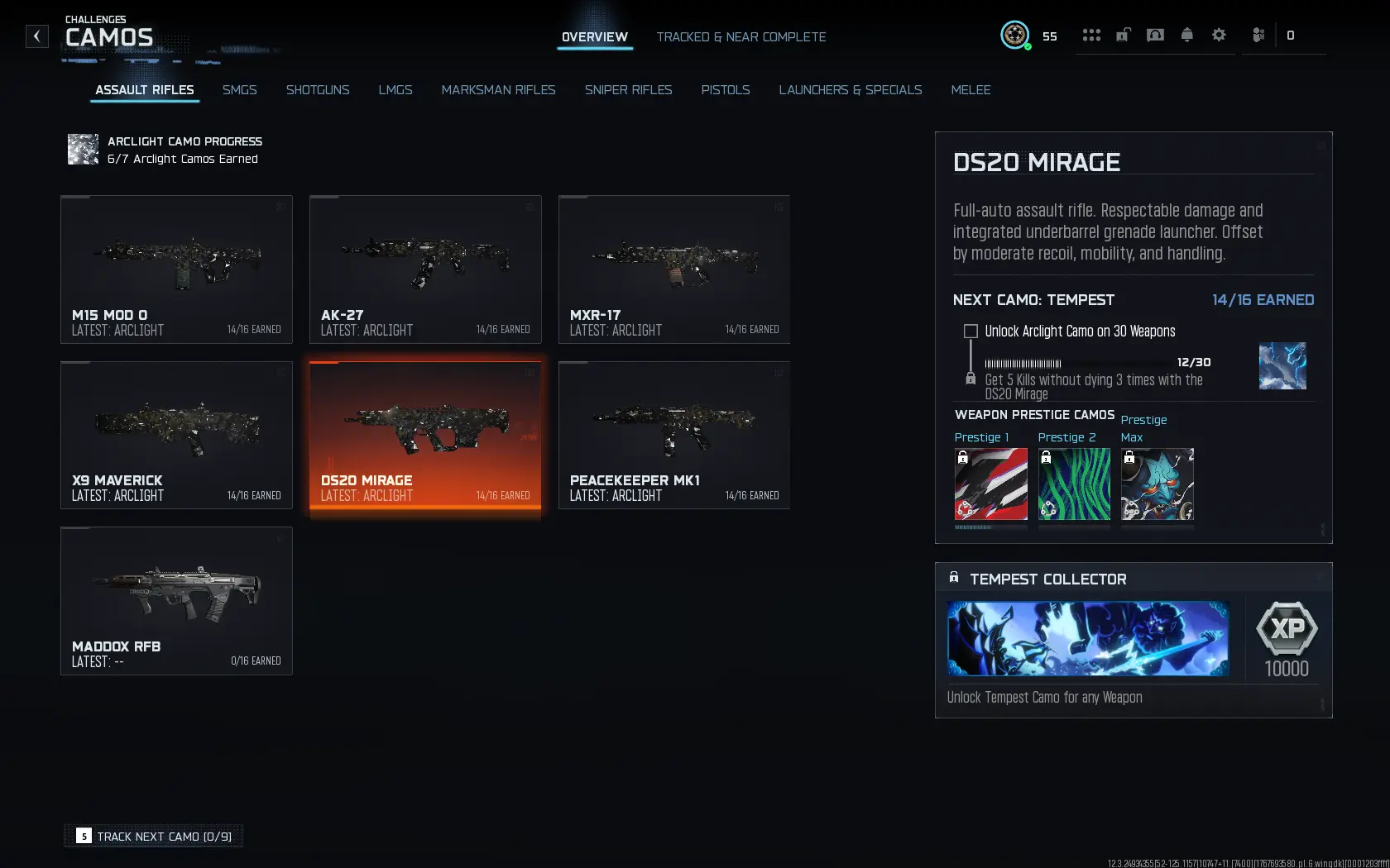 Buy ⚡ 12 Arclight ⸱ 🟡 12 Shattered Gold | 🎖️ Prestige 1 – 🔥 Level 55 ...