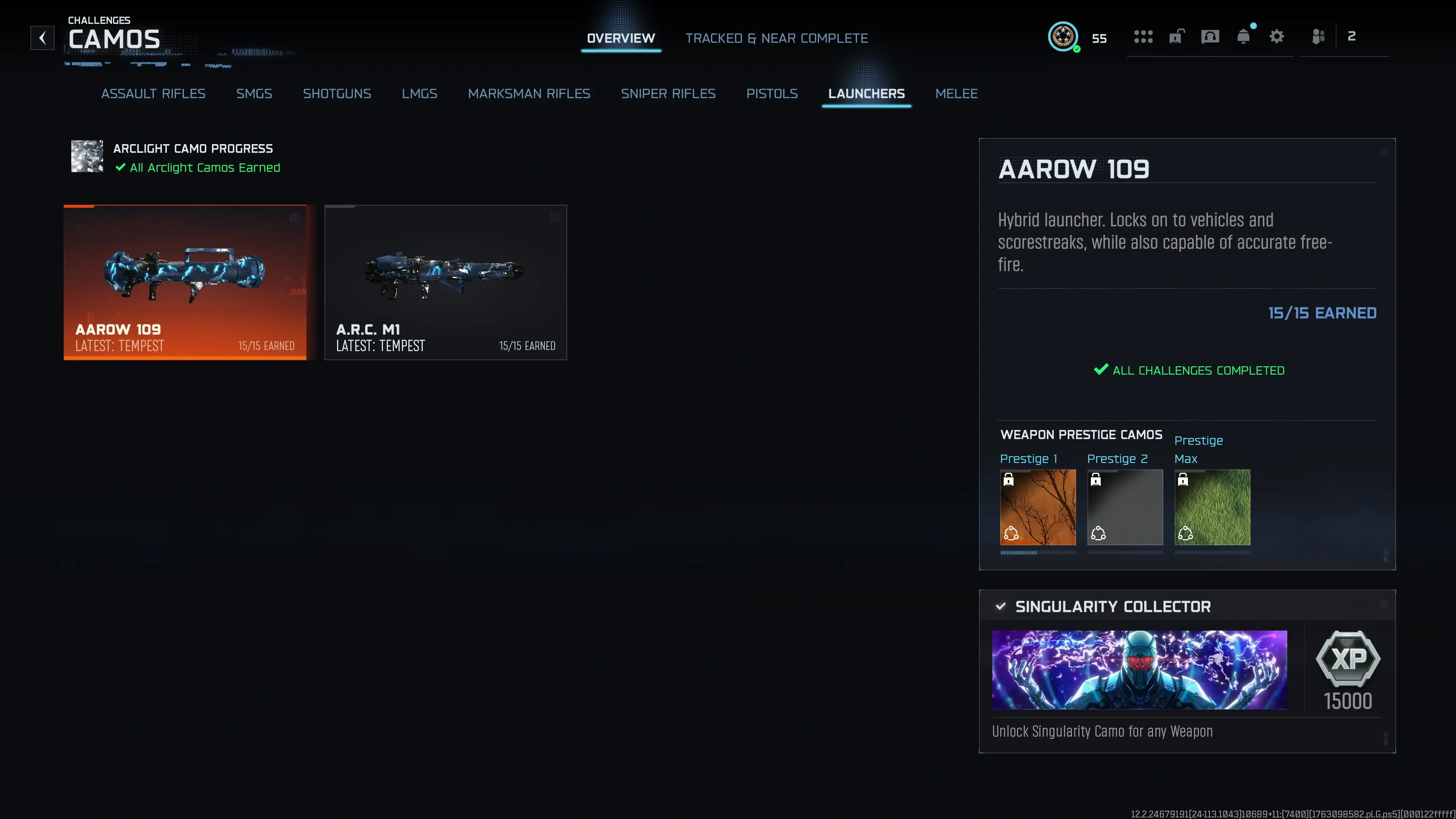 Kaufe 🌿 33-Gun Singularity (Legit) | 🎍 Lv 55 P1 🧊 Shattered Gold ...