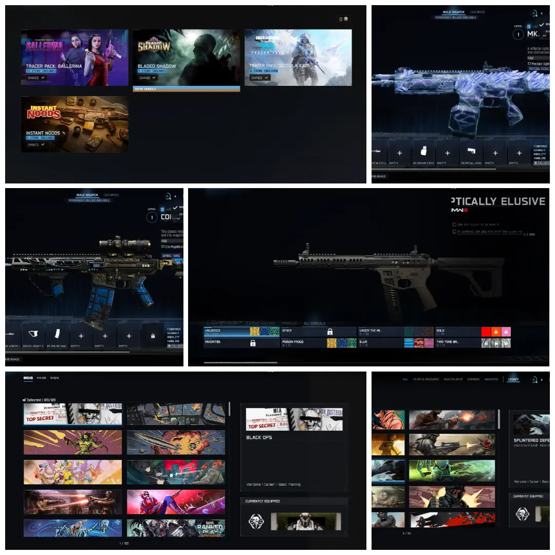 Koop Stacked Account 🪛 Ballerina • Snoop Dogg • Red Hood BO6 Prestige ...