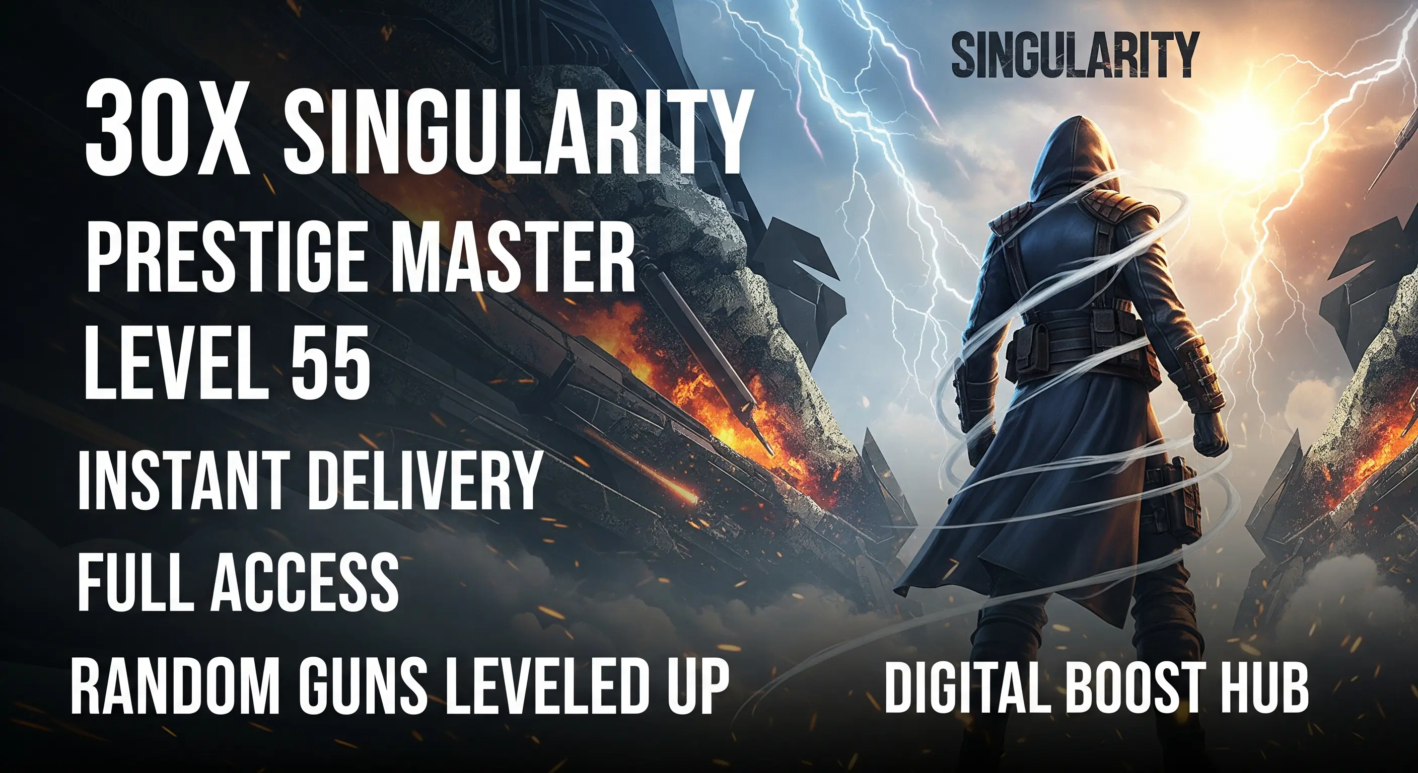 Kaufe 🔥 Singularity Prestige Master Account | 30 Guns Hard Unlocked ⭐ ...
