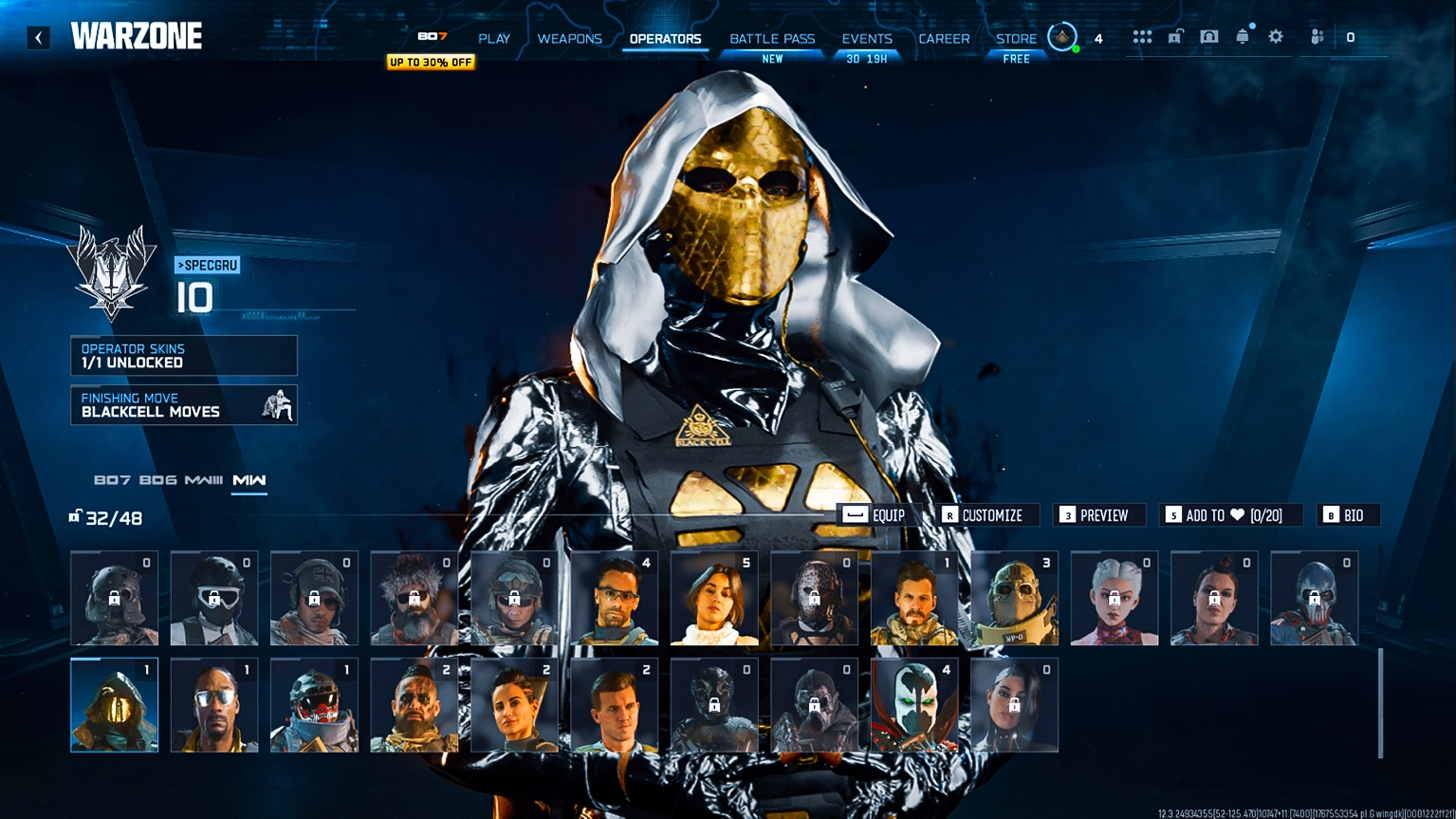 Buy ⚡ MW3 Level 700+ Prestige 14 | 🏆 MW2 Level 350+ Prestige 7 | 🎨 200 ...