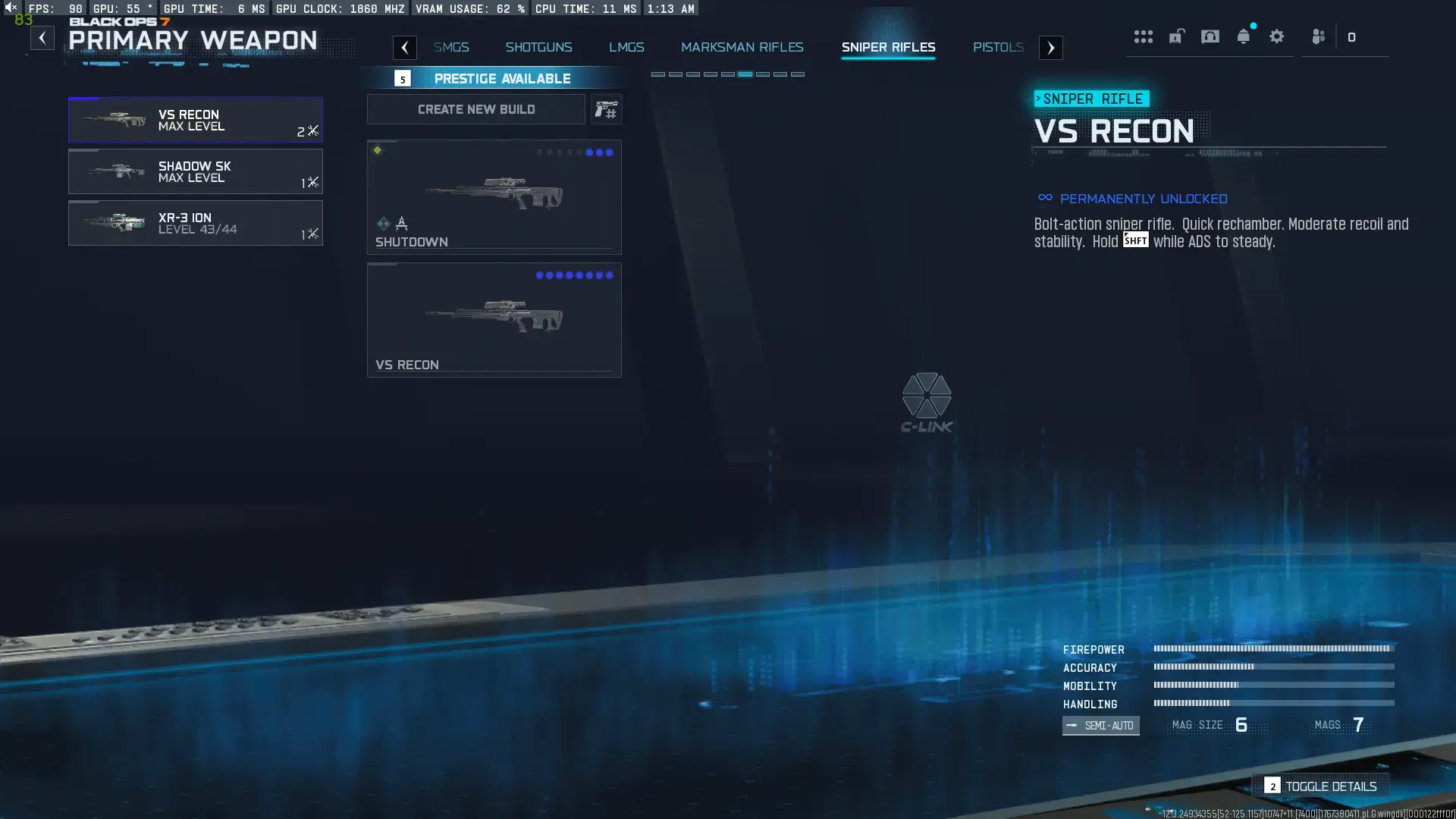 Vásárolj BO7 Prestige Master Account | Infestation × Genesis Camo | All ...