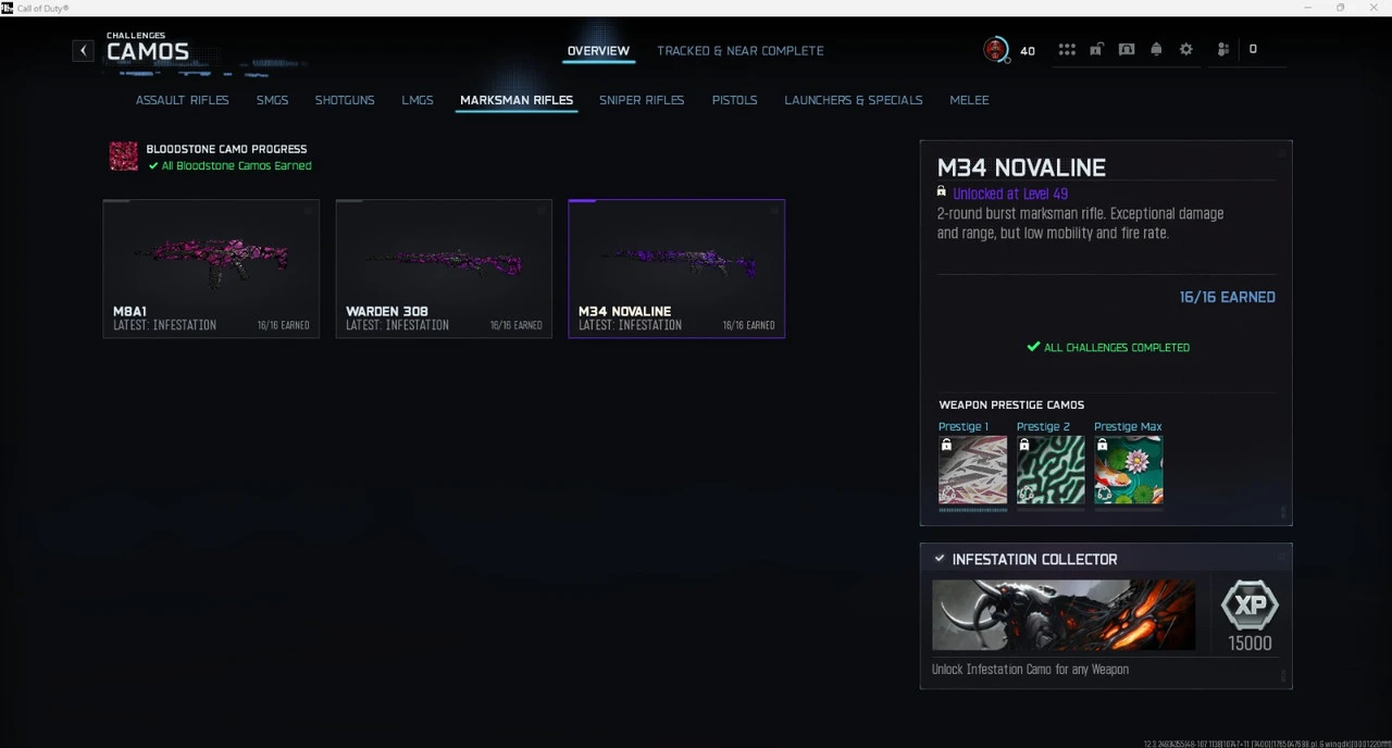 Cumpără 🎮【 Account From BO7 Beta -🎖️ Prestige master ⸱ level 58】【35 ...