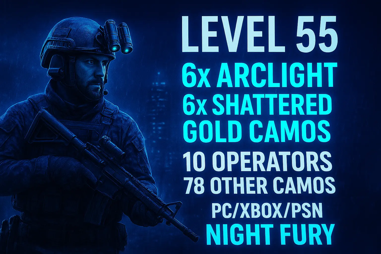 Buy 🌪️ BO7 🌪️ | 6× Arclight ⚡ | 78 Camos 🎨 | Assault Rifles All 🔫 ...