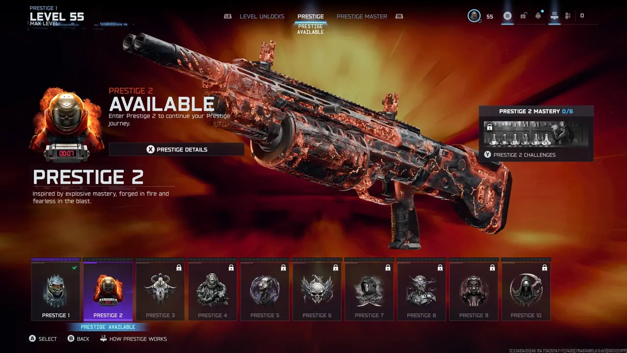 Buy ⚡ BO7 ⚡ 30 Infestation 🌠 Prestige 1, 2 Ready LVL 55 🧿 6 Maxed ...