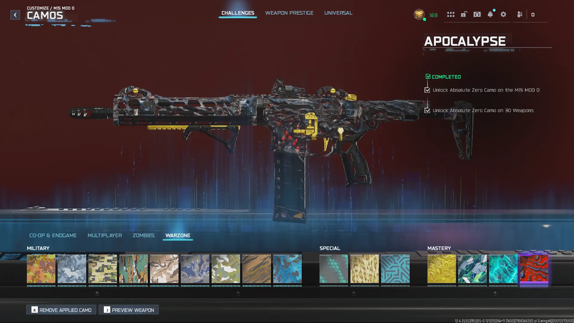 Buy ☄️ Nexus Horizon 🔥 BO7 Prestige Master Lv.169 🧨 All Guns P1 Maxed ...