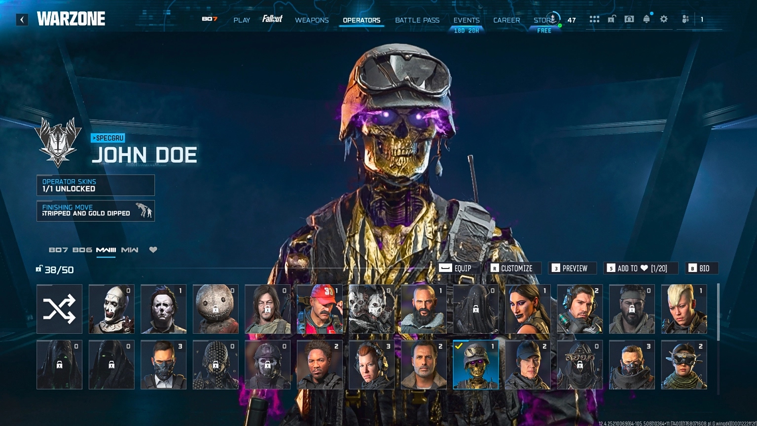 Kaufe ⚡ BO6 Prestige 6 Level 55 | 🏆 MW3 Level 1250+ Prestige 25 | 💎 200 ...