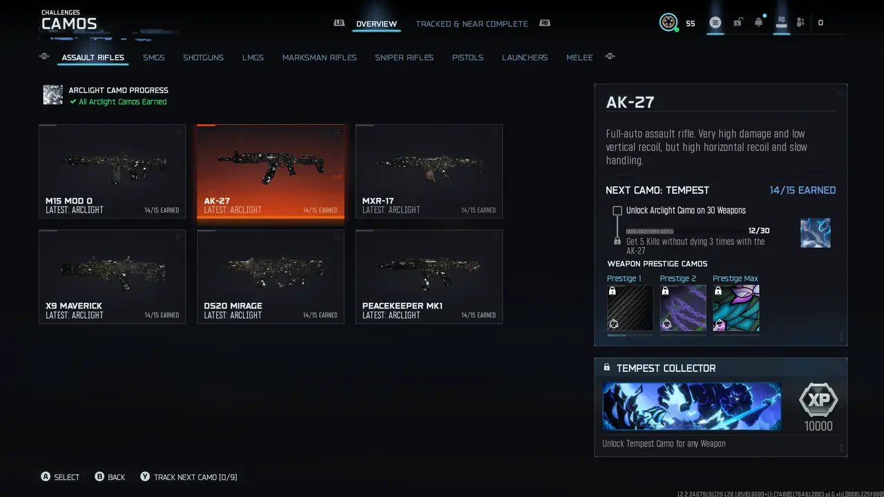 $46.43で【🔥 BO7 🧭】【 55 Level + 50 Wins 】🕹️ 12 Arclight CAMO 🔒 Full Access ...