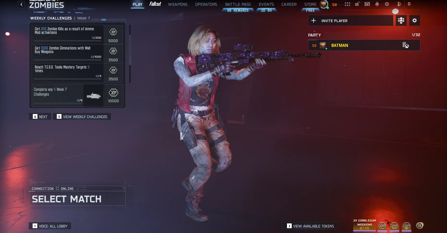 Buy 🔥 BO7 Singularity Camo 🏔️ Prestige Master 58 🛶 Battle Pass S1 ...