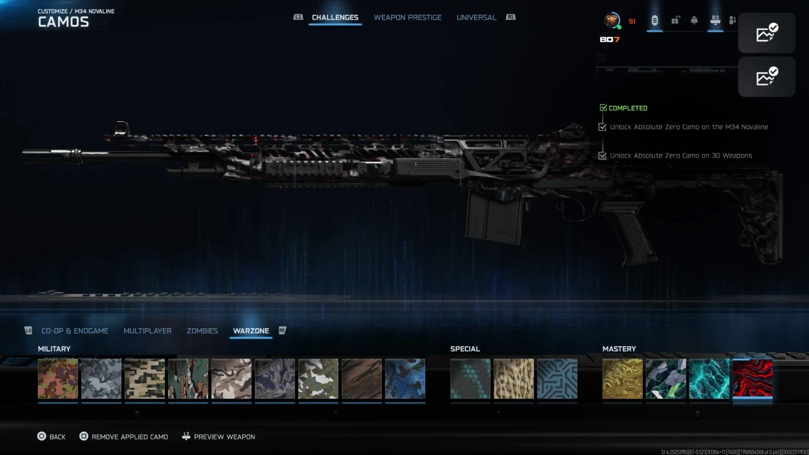 Kaufe 👑 Nexus Horizon Camo 🪭 Prestige Master 👌 Infestation ☣️ Genesis 🌱 ...