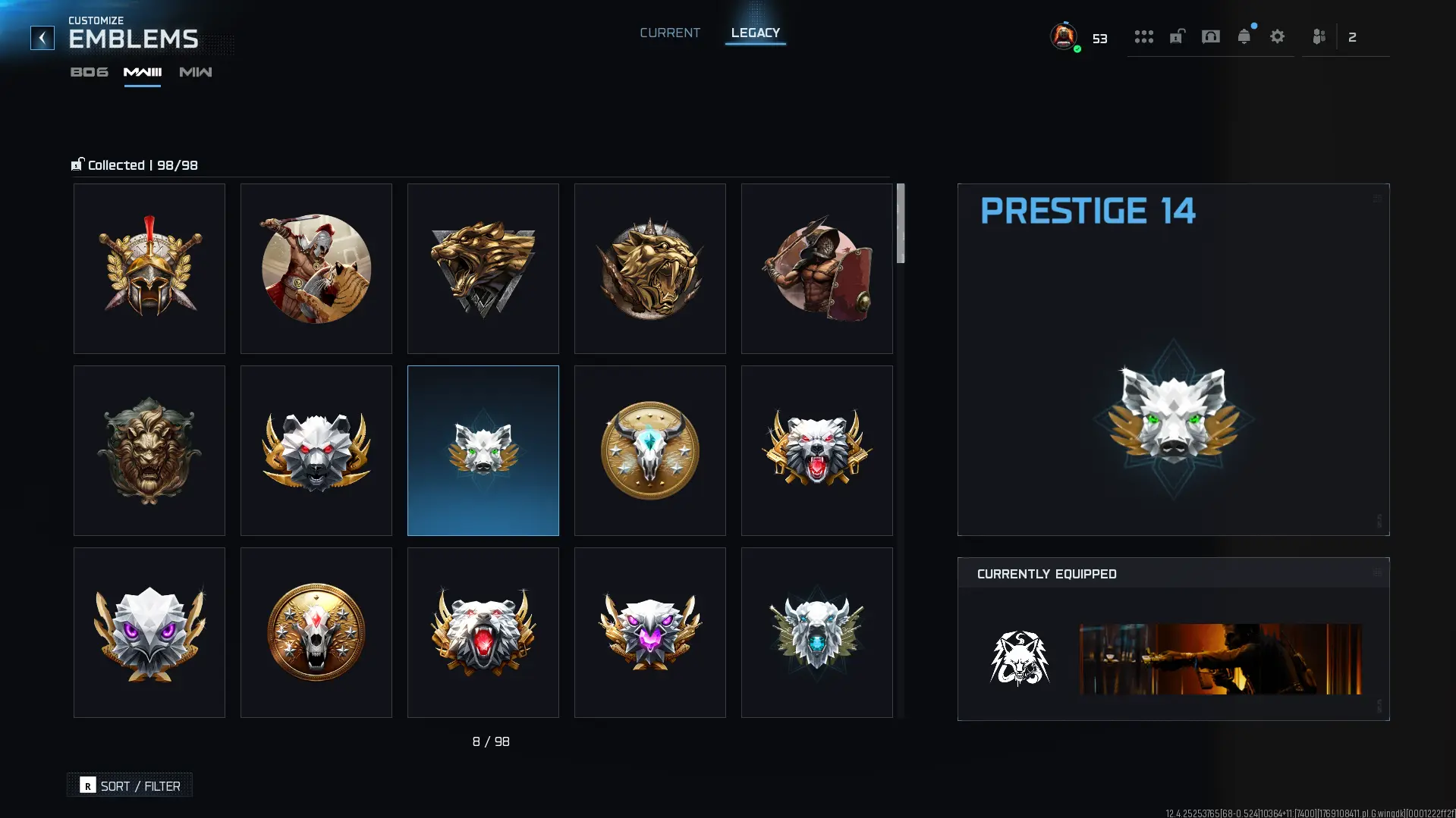 Buy 🔥 BO7 Prestige 2 Level 55 | 💥 BO6 Prestige Master 357 | 👑 MW3 Level ...