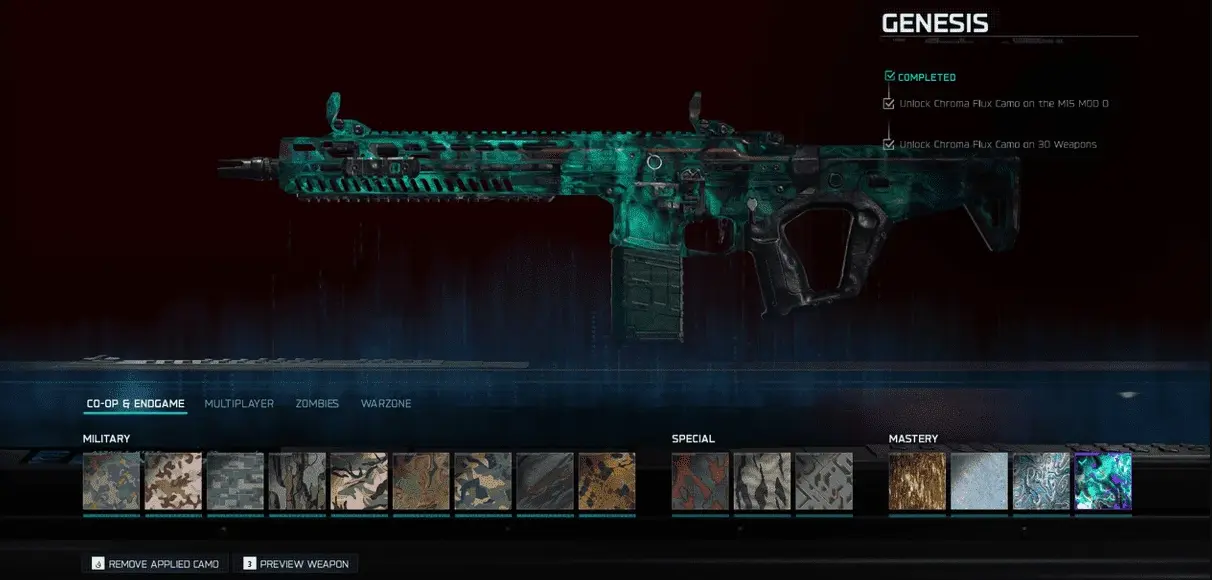 Buy 🔥Bo7 / Warzone | Singularity + Genesis Camo 💠 Prestige 3 ⌛ Quantum ...