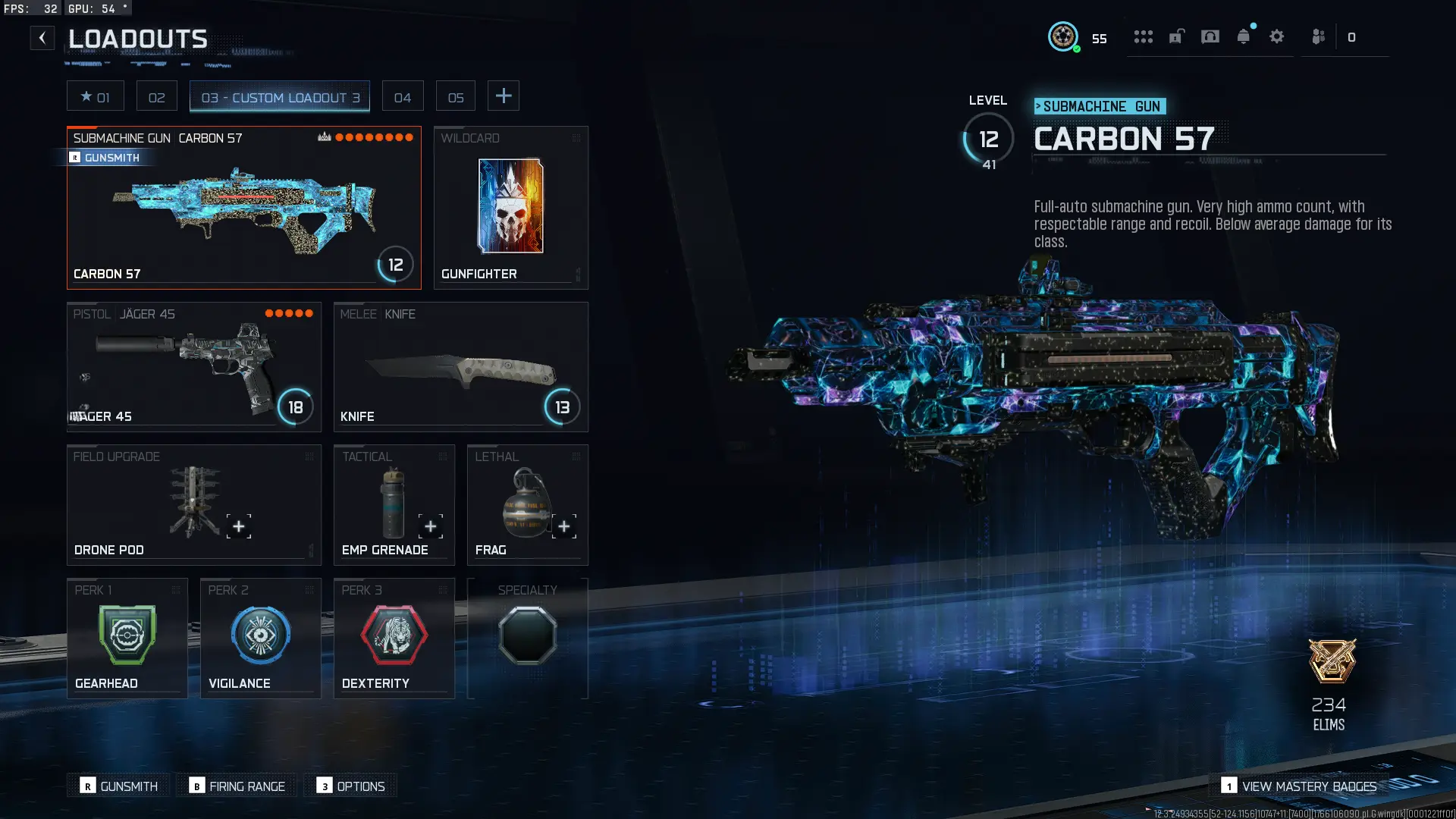 Kaufe 💎⚡ 30 Singularity Camos Pack 🌌 Level 55 🔥 Prestige Ready 💫 450 ...