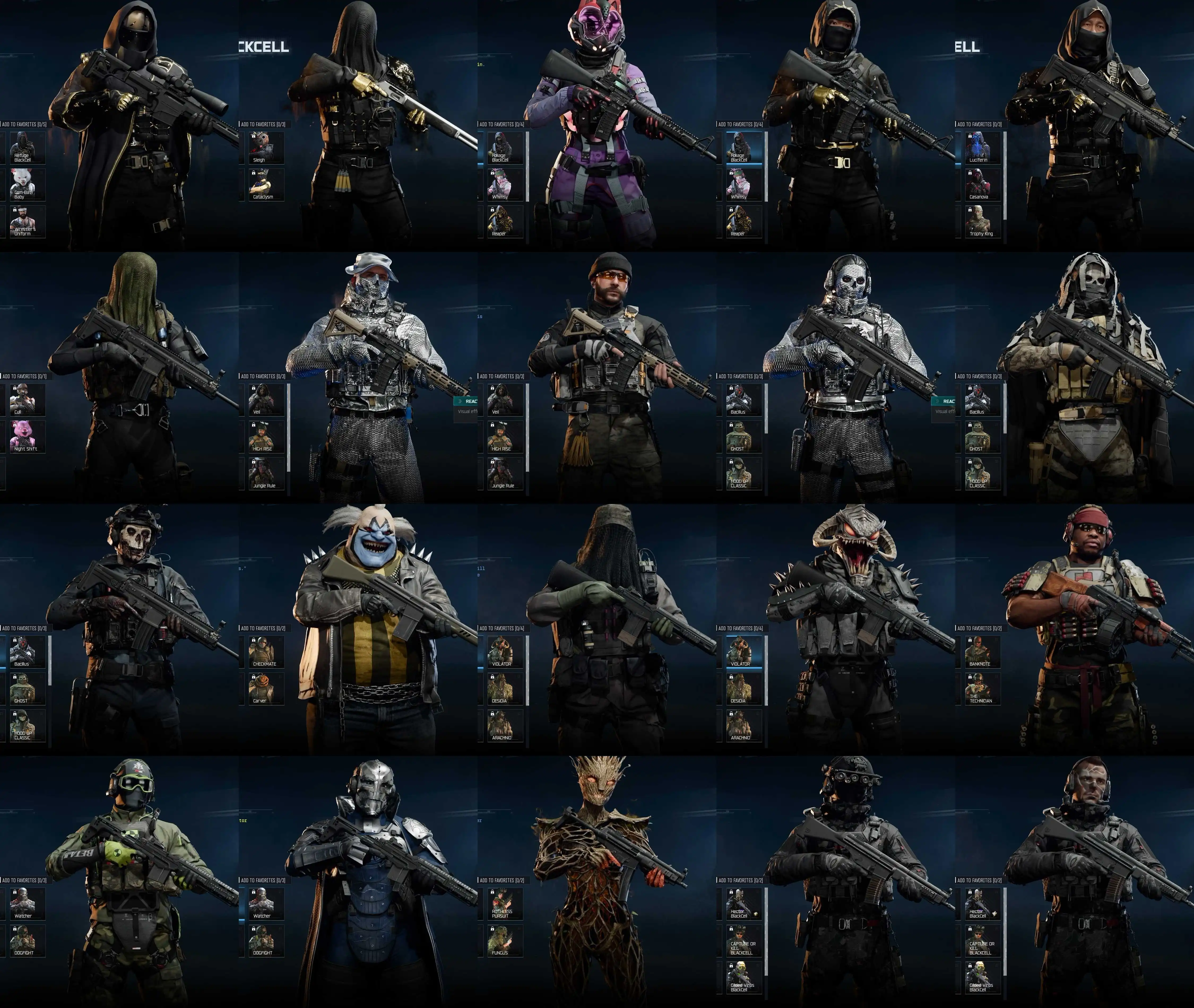 Buy ⭐【WZ/BO7】🔥 Abolisher Blackcell Mw3 Max | x4 Battlepass Skins ...