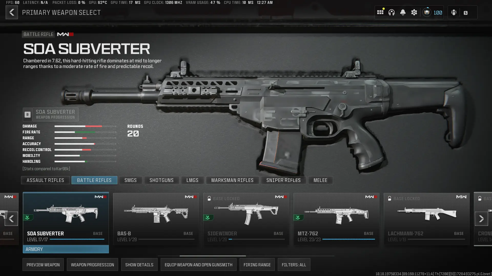 Kaufen Sie ( Supari 46 & KAR 98k ) 15 Meta Guns Max 🌌 Level 100 🌌 7 ...