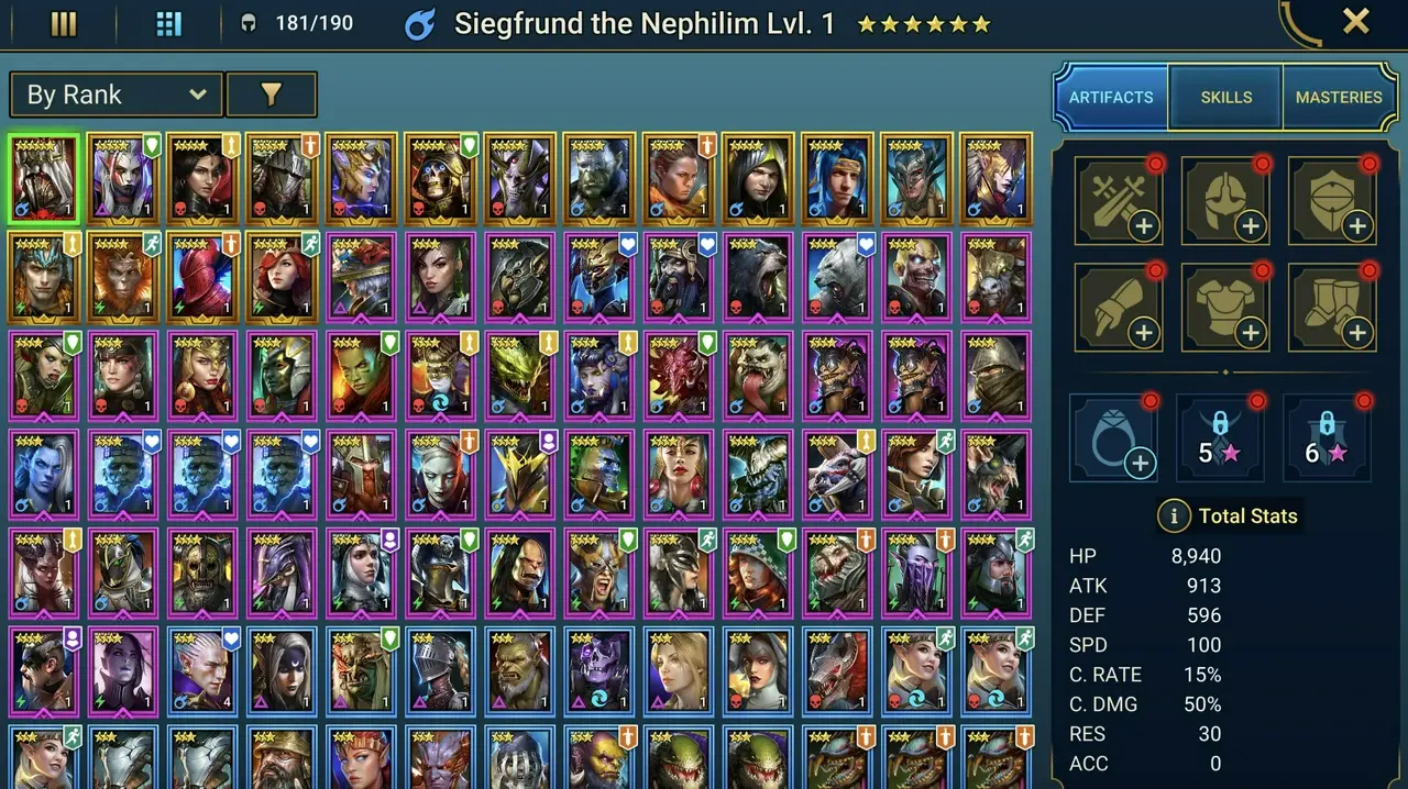 Buy [Mythical Starter] Siegfrund the Nephilim ⸱ Cupidus ⸱ Lyssandra ...