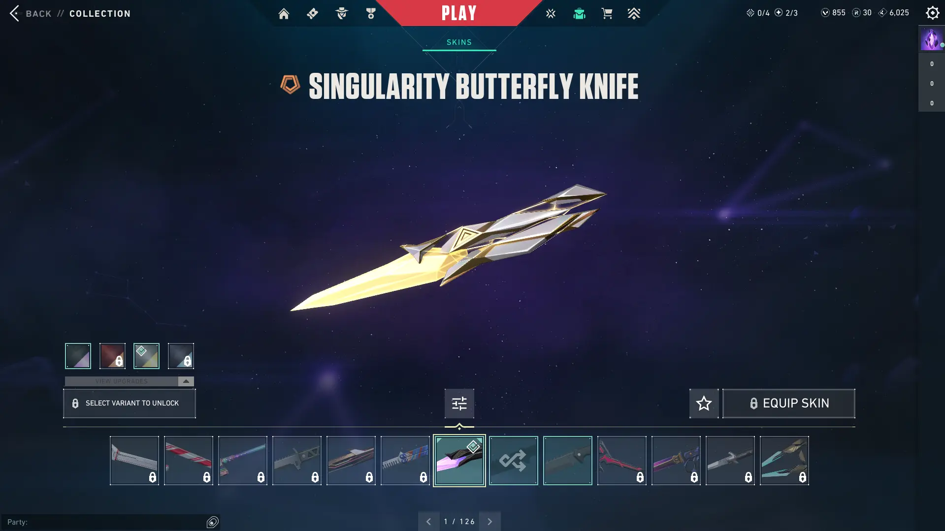 Buy ⭐EU / TR⚔️⸱ Silver 2 ⸱ 4 Skins ⸱ 1 Knife ⸱ Singularity Butterfly ...