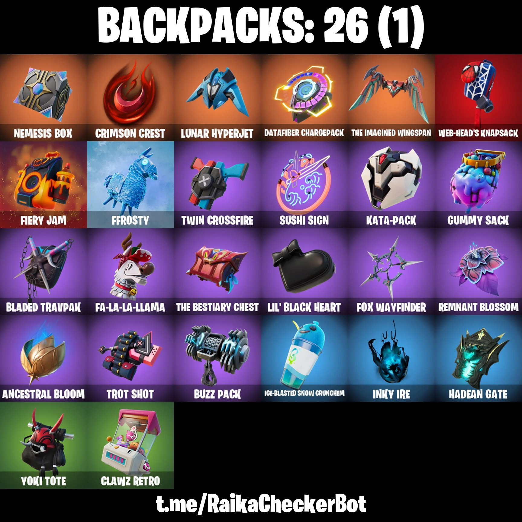 Achetez 20 Skins Snap Ronin Prowler Spider Man Tectonic