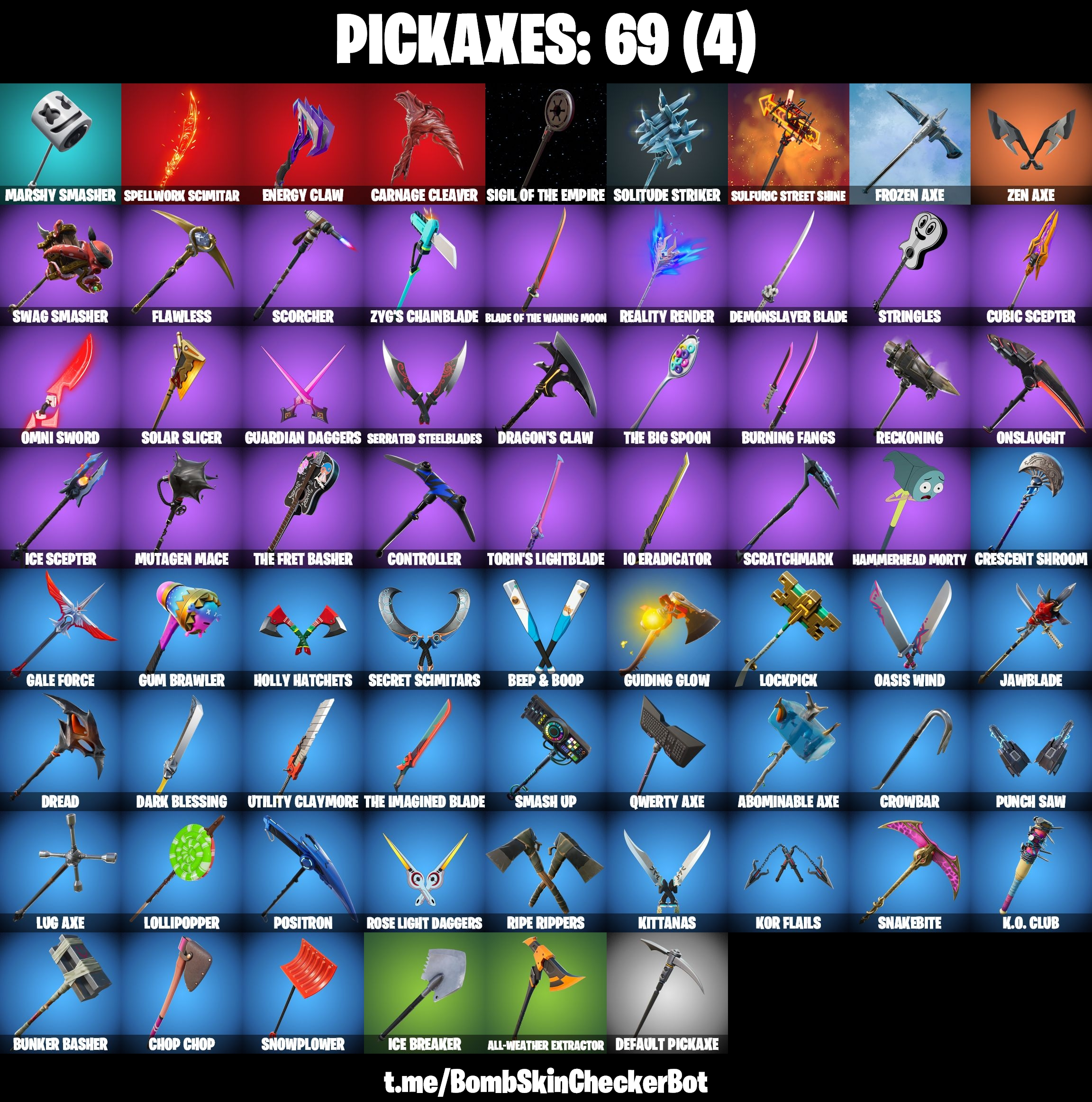 Achetez 76 Skins ⚡ Omega Stage 5 Carbide Stage 5 Blue Striker Crowbar ...