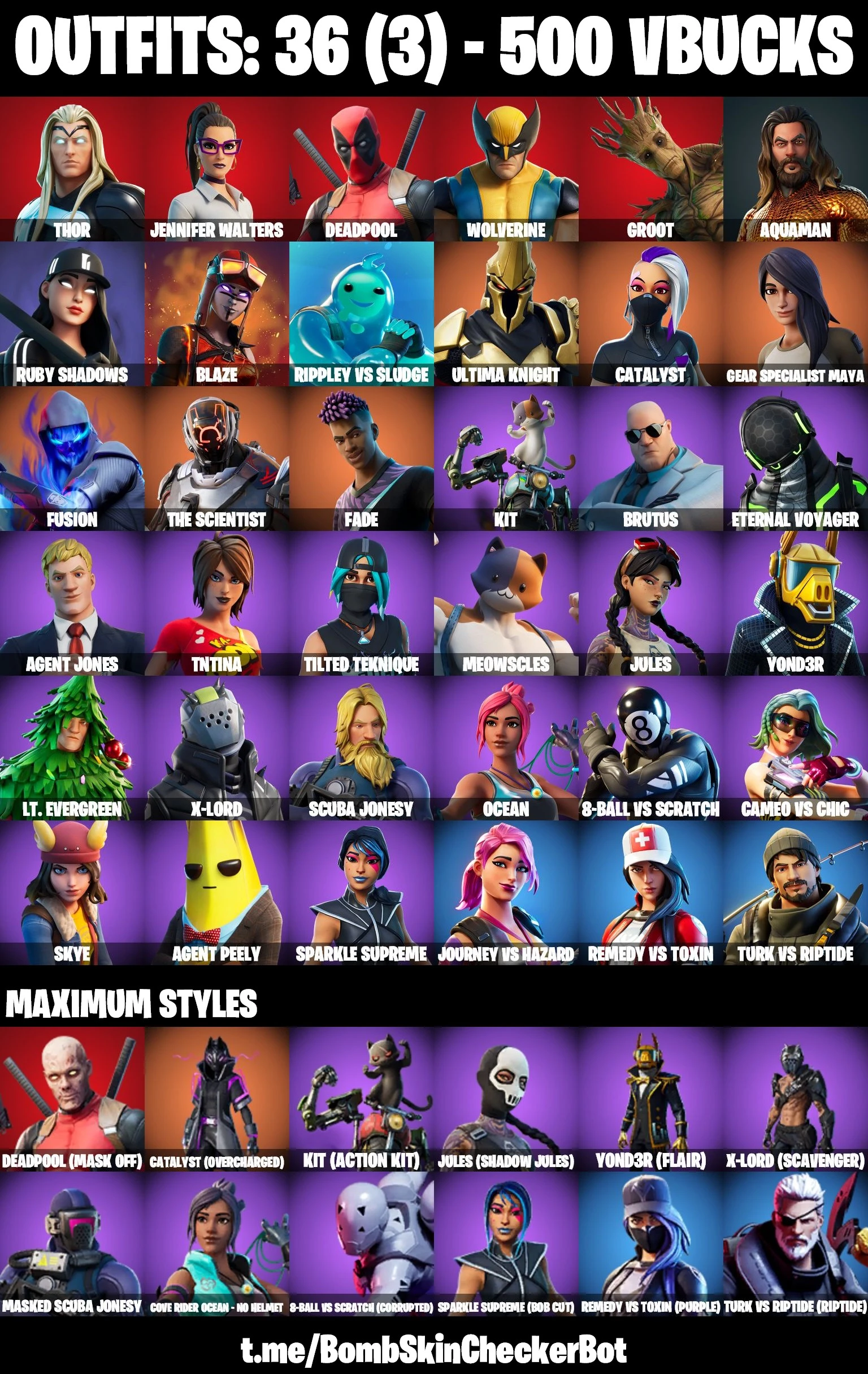 Kaufen Sie 36 Skins |PC/PSN/XBOX| Deadpool MASK OFF | Blaze | Aquaman ...
