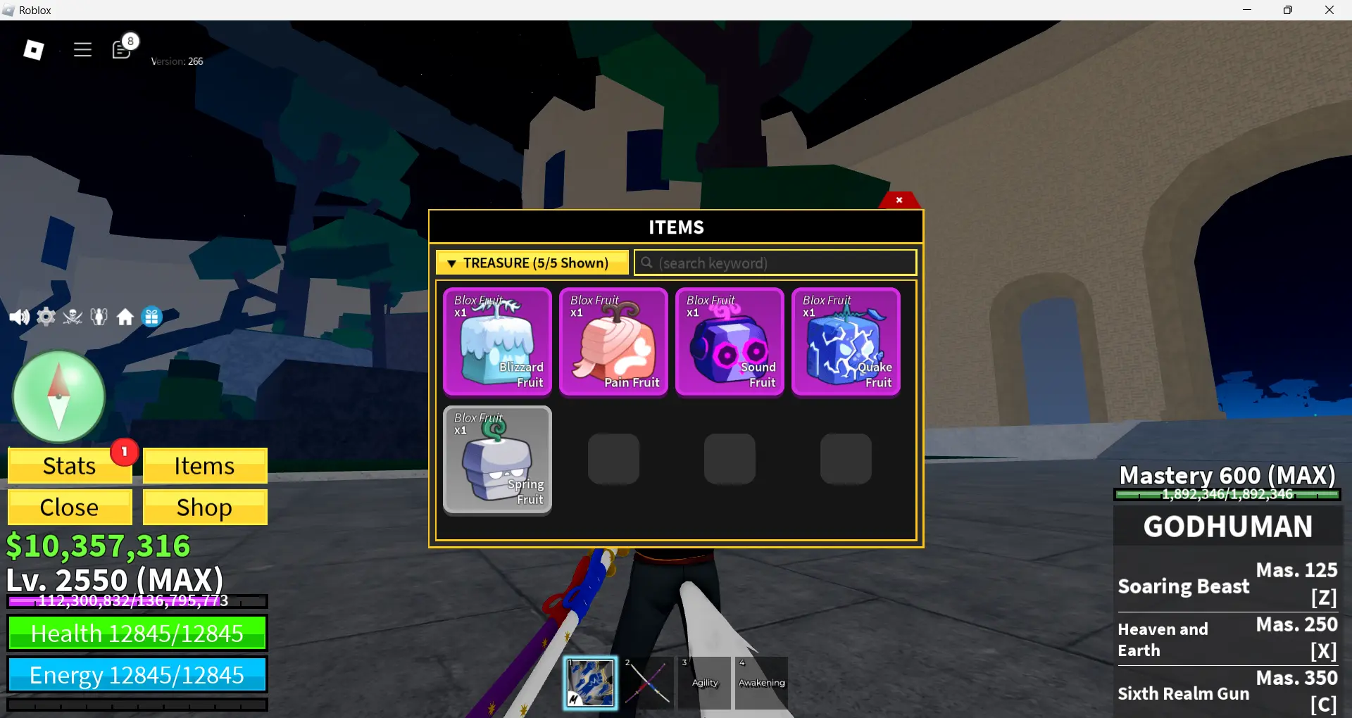 Buy 🔒 BLOX FRUIT 2550 MAX LEVEL 🔒 Rabbit V4 Full Gear 🐇 CDK ⚔️ Hallow ...