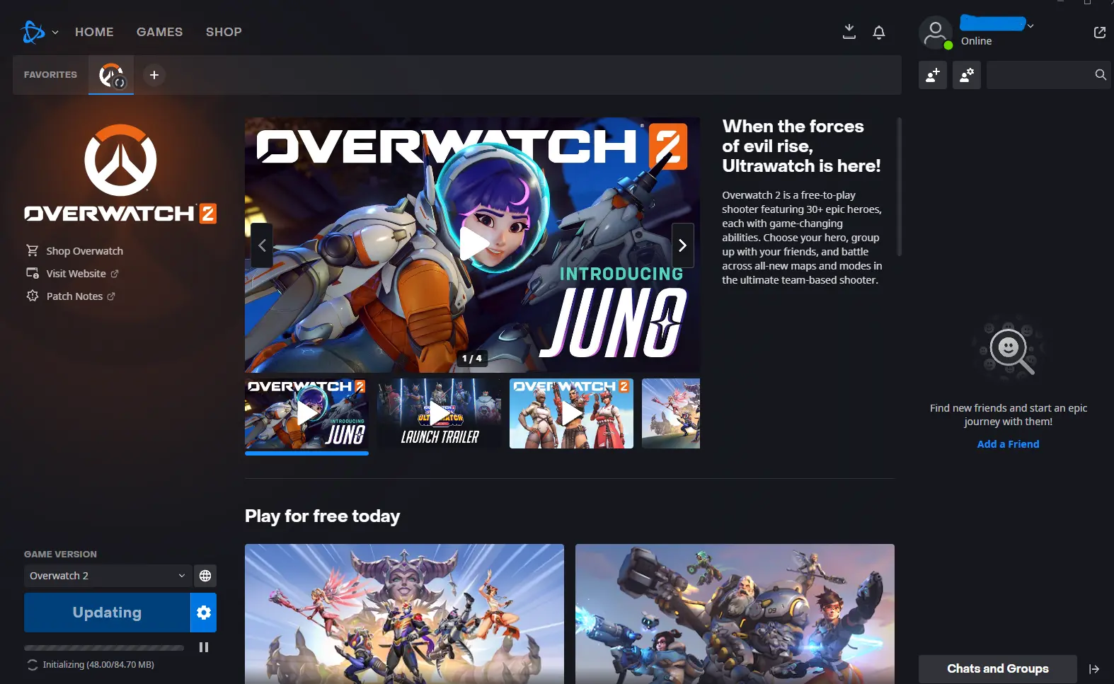 Buy Overwatch 2 Fresh Account OverWatch 2 Phone Verified for 2.10 OW2 Account