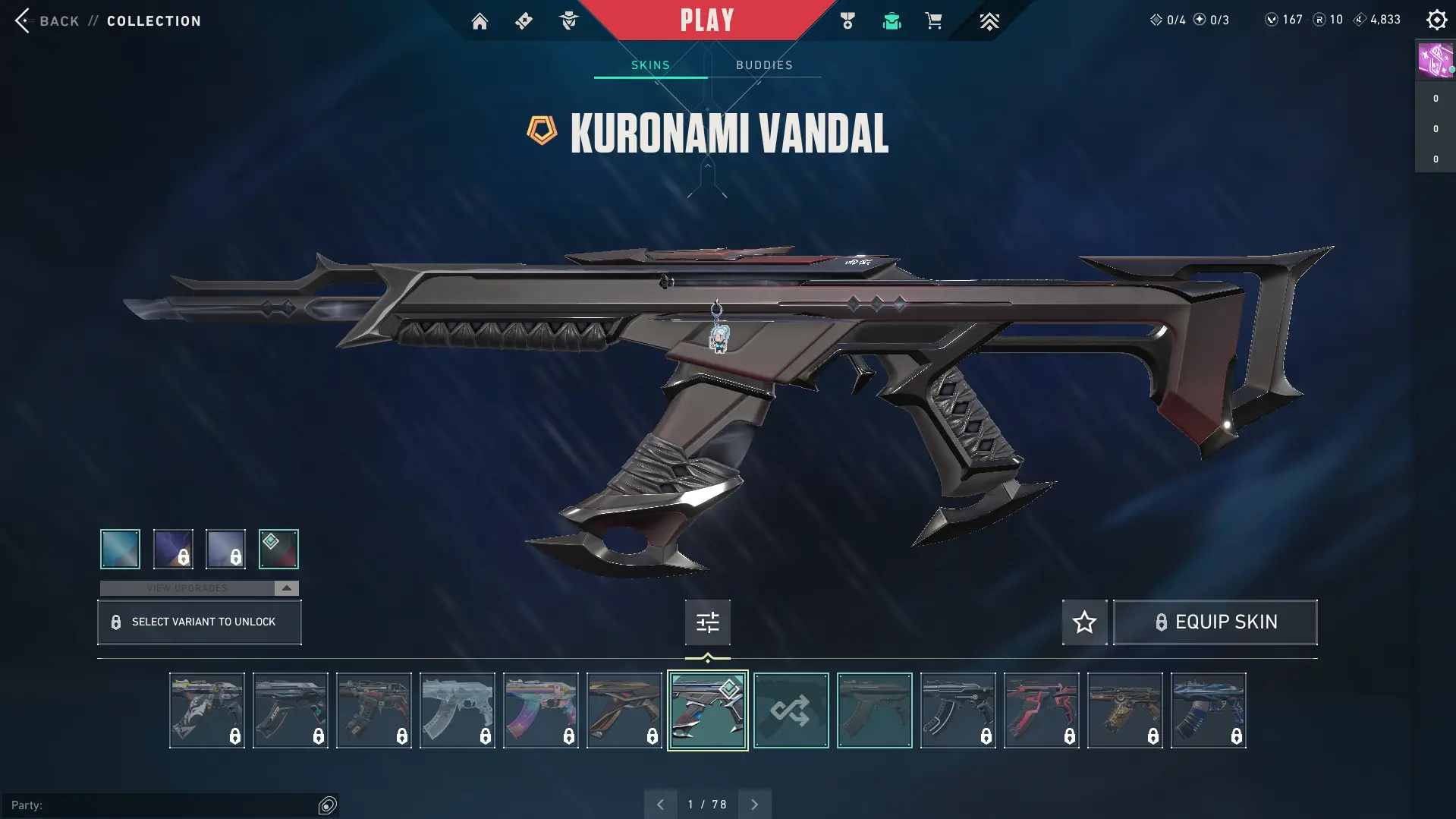 Buy EU ⸱ Diamond 1 ⸱ Kuronami yo naiba ⸱ Kuronami vandal ⸱ Gaia's ...