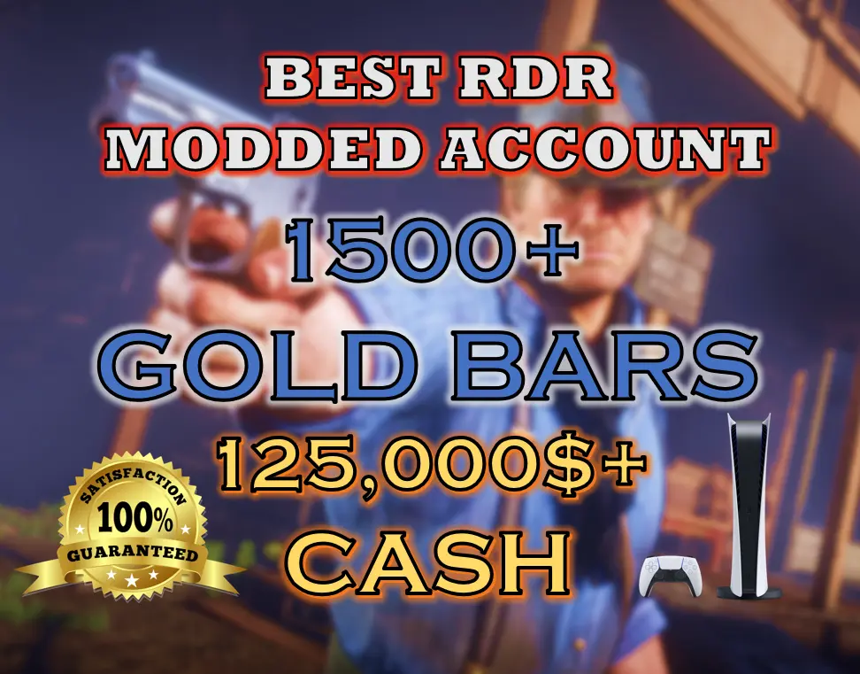 Buy PS4/PS5 | 1500+ GOLD BARS | 125k$+ CASH | RDR2 Online Handmade ...