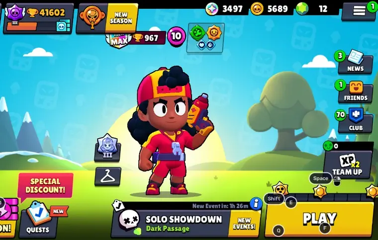 Achetez ⚡ BEST BS ACC 🎮159 lvl 🏆 41k Trophies 🤖 81 Brawlers 🏅 10 ...