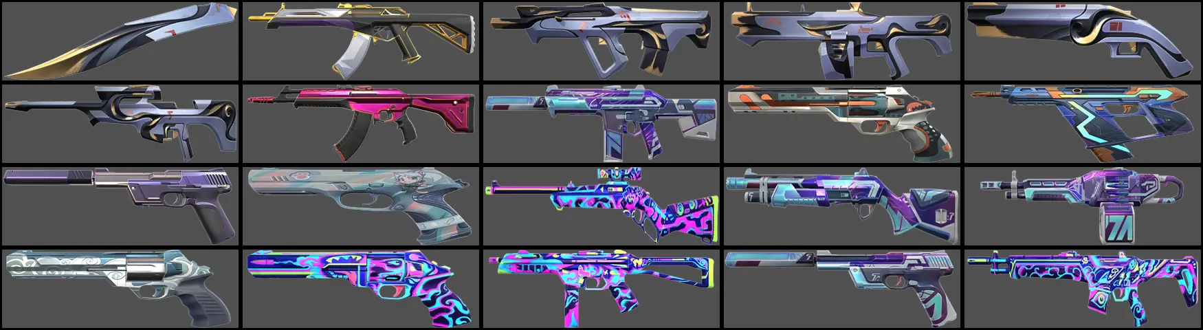 购买 EU 【1 KNIVES | 20 SKINS】 Tilde Knife | Prime Vandal | Tilde Bulldog ...