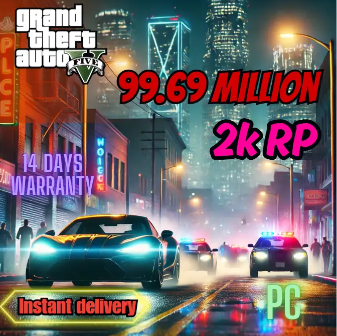 购买 ⚡【STEAM PC】🎲【GTA 5】💰 $100 Million In-Game Currency 🏆 | Level 2000 🌟 ...