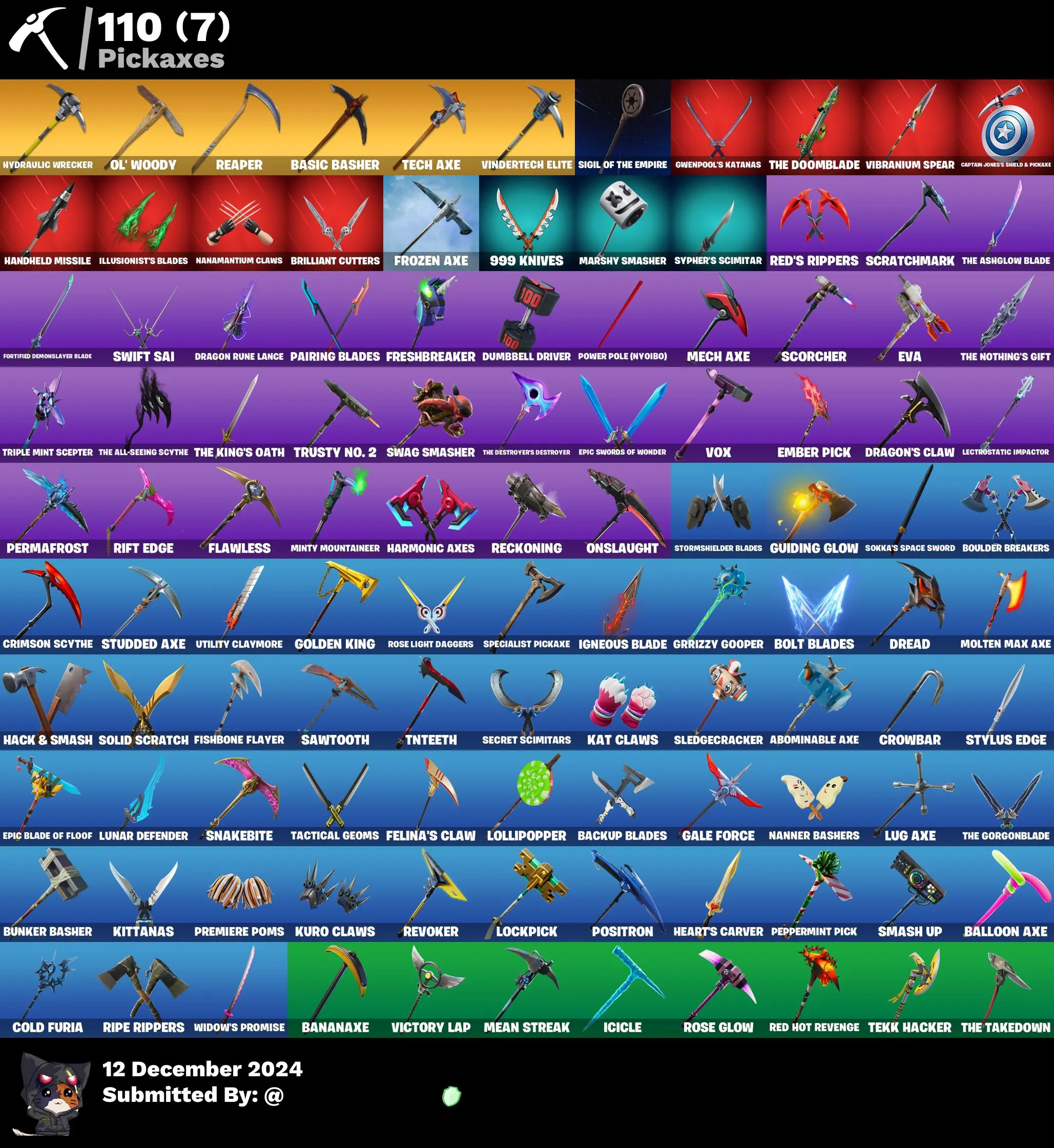 Compra 🔥 115 skins OG STW The Reaper Rust Lord Take The L Elite Agent ...