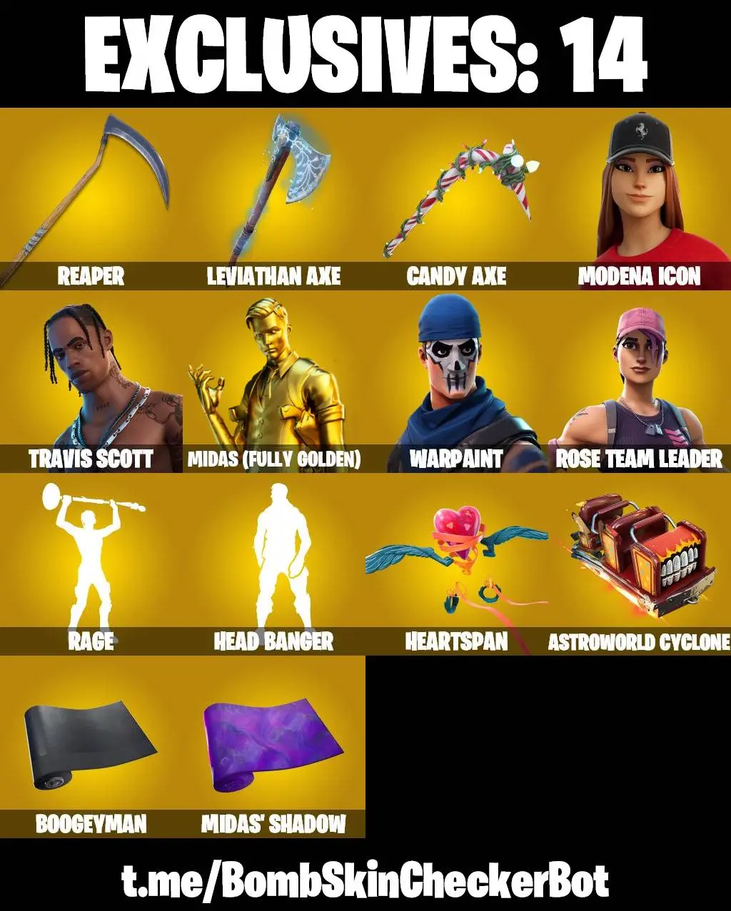 Acquista 133 SKINS | TRAVIS SCOTT | LEVIATHAN AXE | CANDY AXE | GET ...