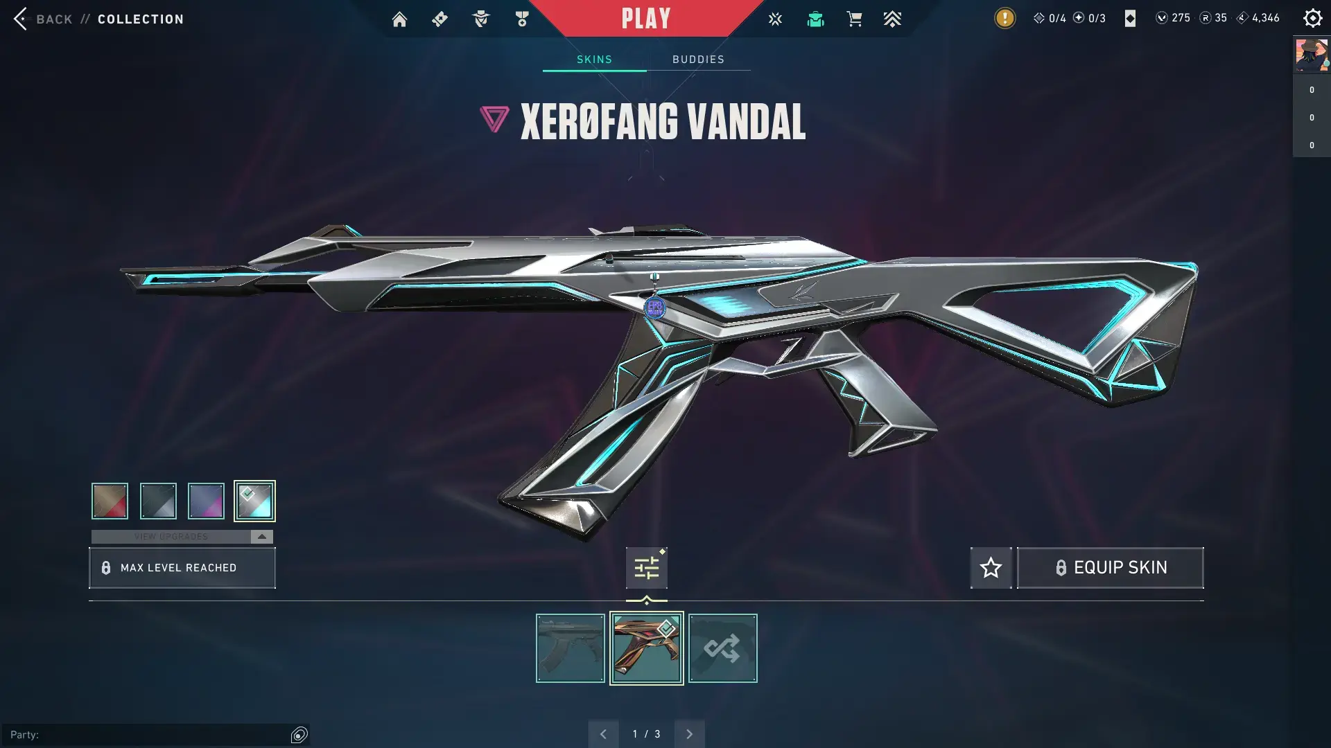 $45.32で[NA]⚡7 SKINS ⚡ XEROFANG Vandal⚡ Silver 2 Full Access ⚡ INSTANT ...