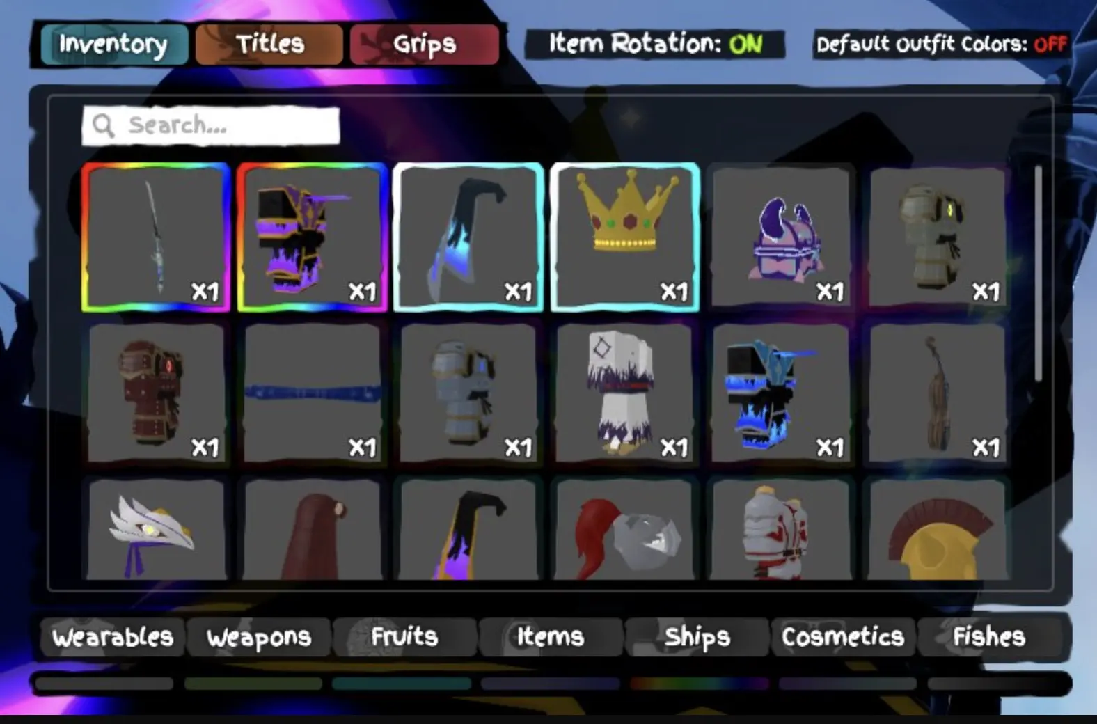 购买 [GPO] PTERANODON Fruit+Good INVENTORY (Legendary Fruit Chest+Kraken ...