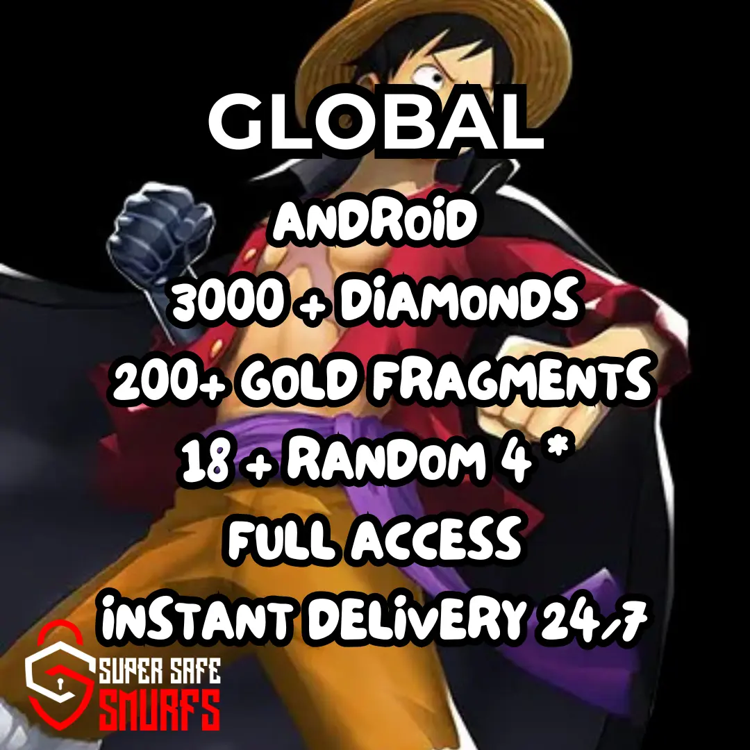 $4.13でOne Piece Bounty Rush Account | Global Android | 3000 Diamonds ...