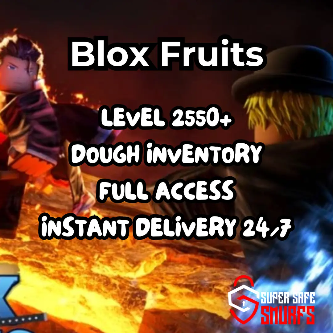 $5.38でBlox Fruits Roblox | Level 2550+ | Dough Inventory Account ...