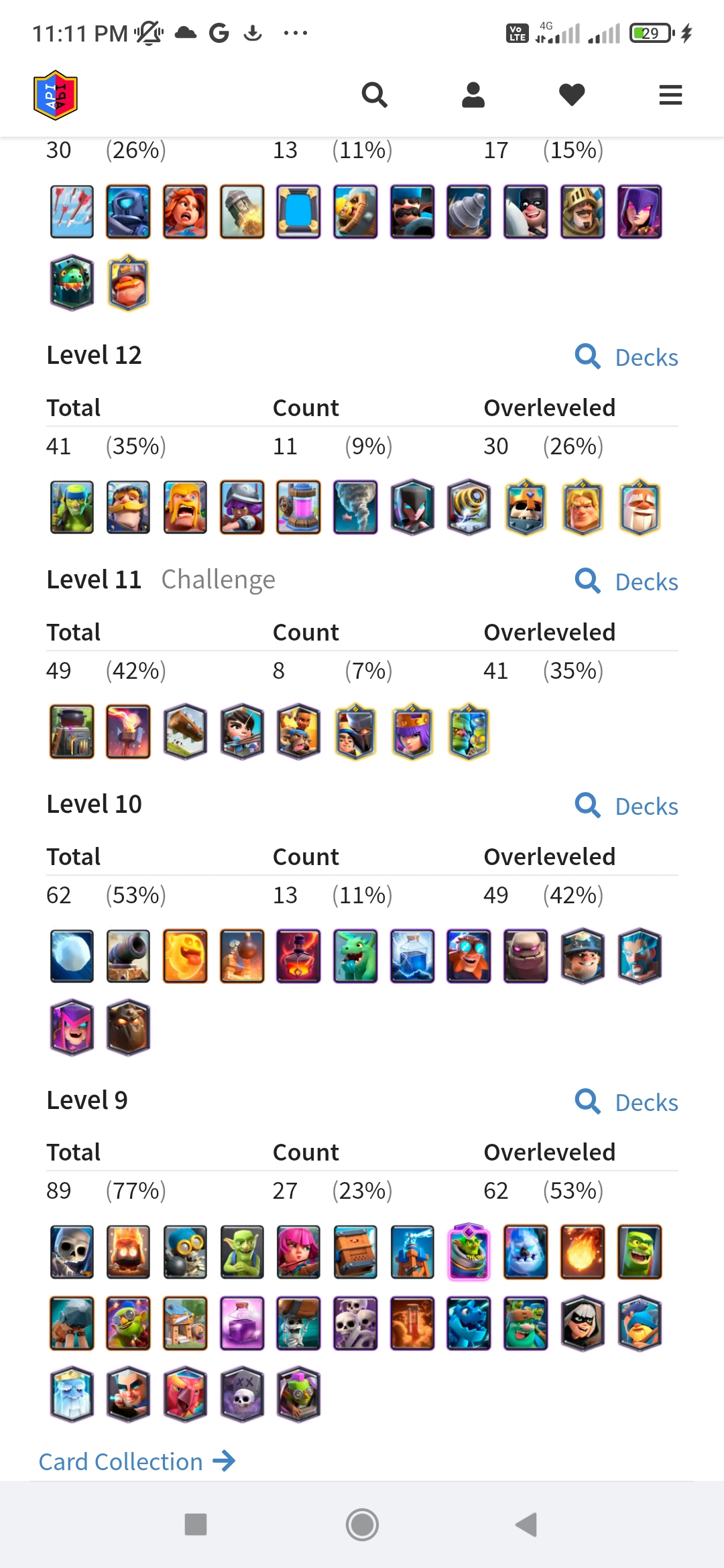 Kaufen Sie CR + COC KT 14 🔱 LEVEL 48 🔥 17 MAX CARD & 2 ELITES 😱 7061 ...