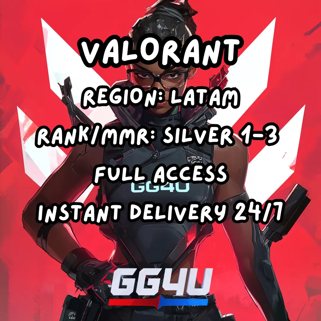 $4.54で[LATAM] | Valorant Silver Ranked 1-3 | Email Changeable | Full ...