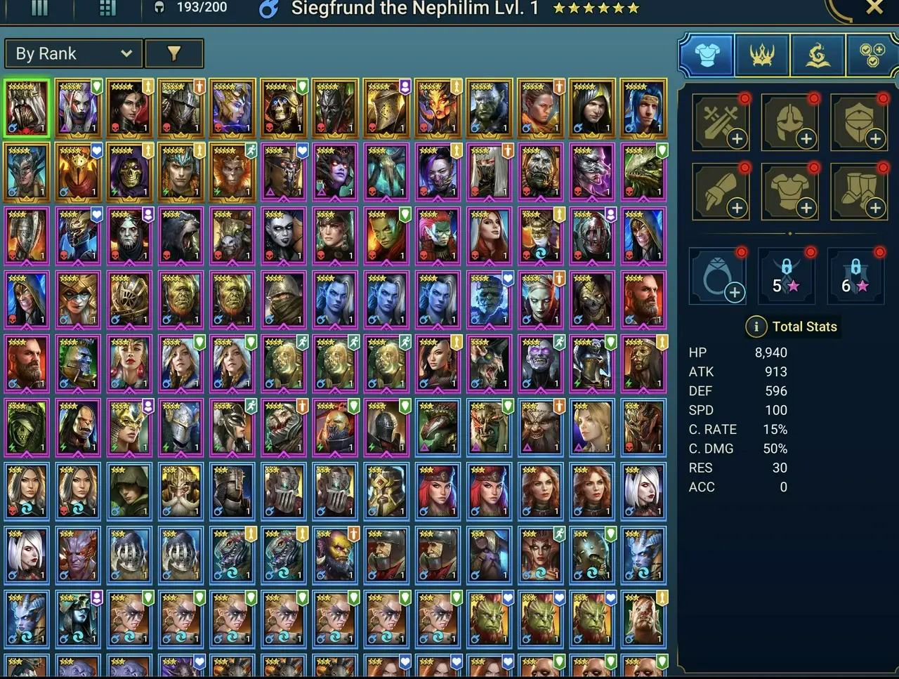 Buy [Mythical Starter] 60k Energy ⸱ Siegfrund the Nephilim ...