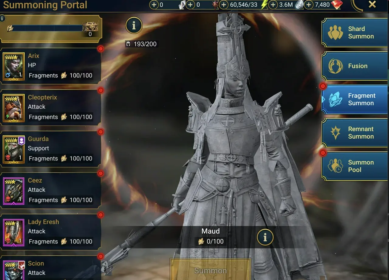 Buy [Mythical Starter] 60k Energy ⸱ Siegfrund the Nephilim ...