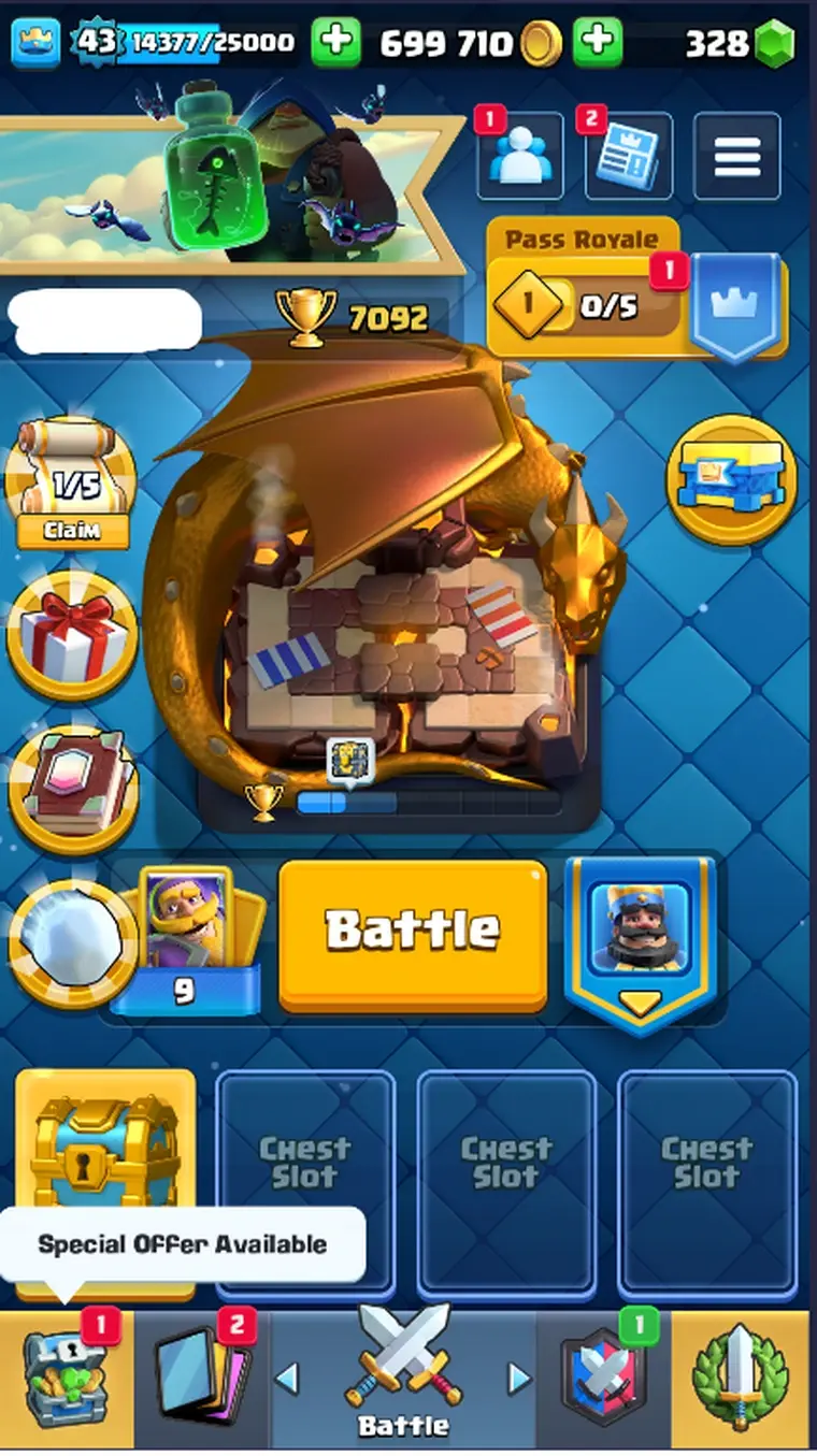 Clash royale account store