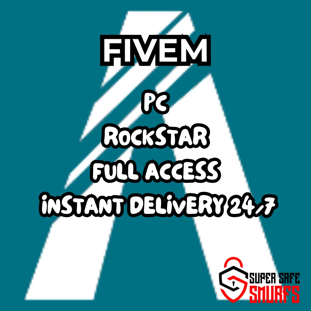 Buy Exclusive Rockstar Verified Fivem Accounts 🔒 High Quality Fast Delivery For 305 Gtav