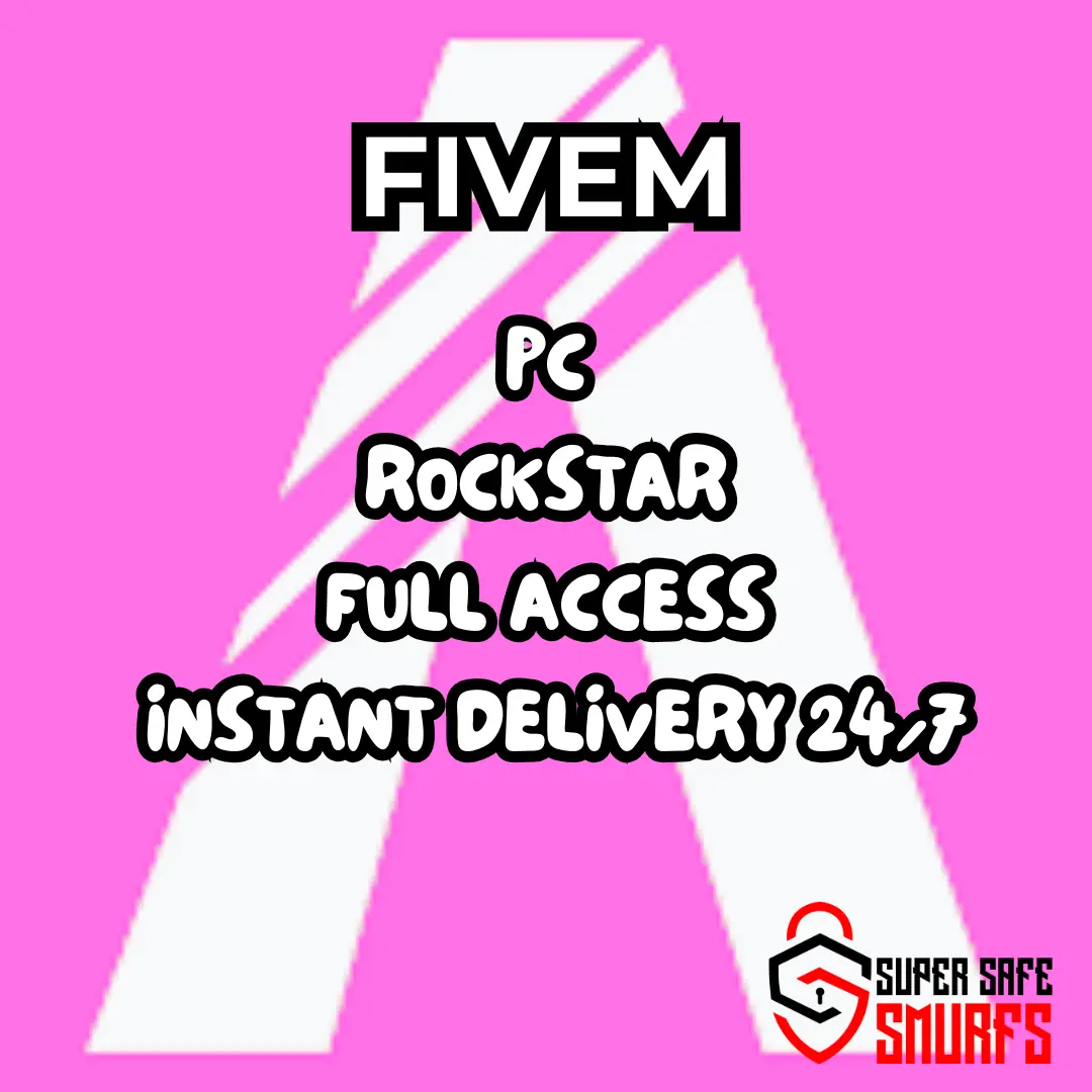 Buy Rockstar Linked Fivem Accounts 馃専 High Quality Fully Verified