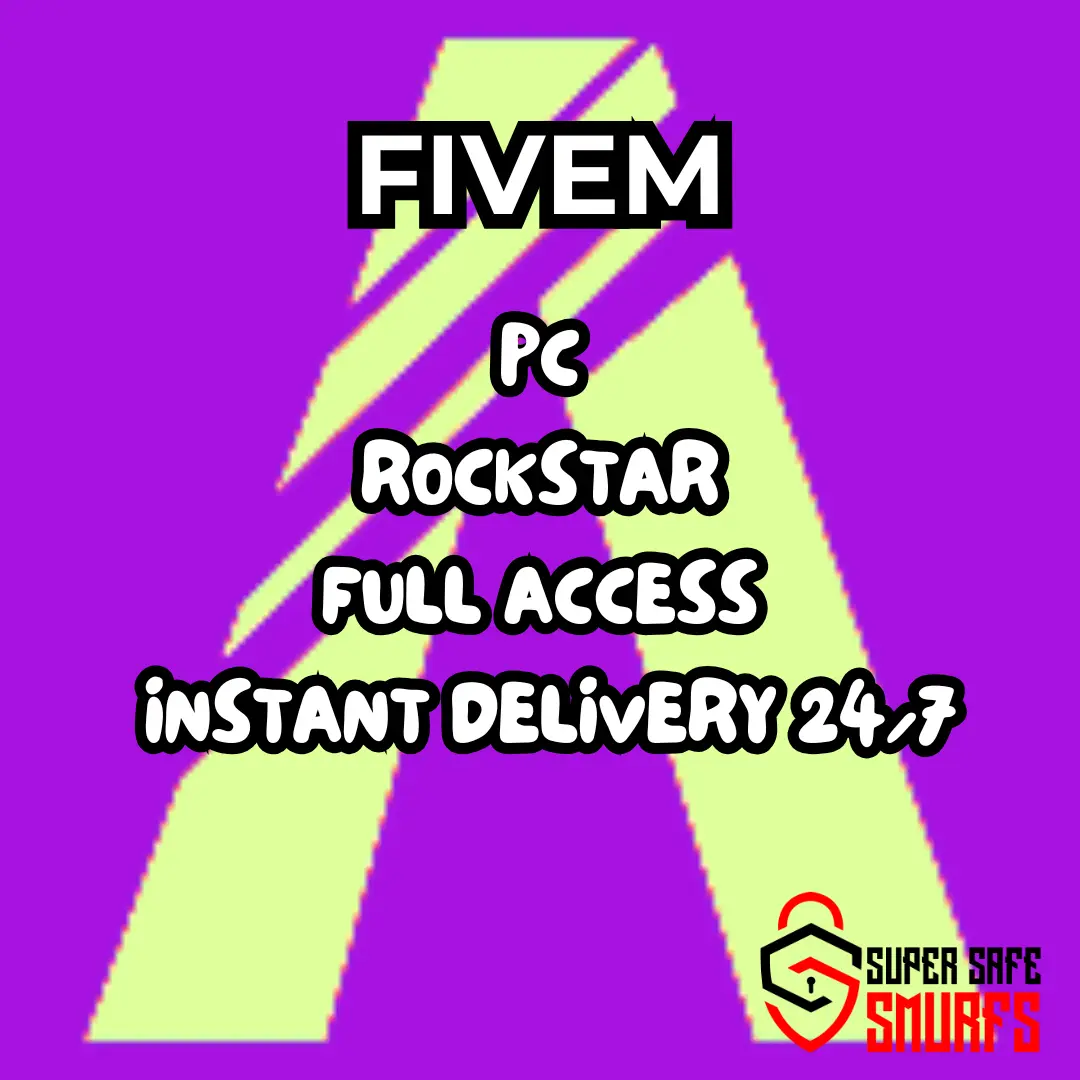 Kaufen Sie High Quality Rockstar Fivem Accounts ๐ฎ Fully Linked Instant Access Guaranteed Fรผr