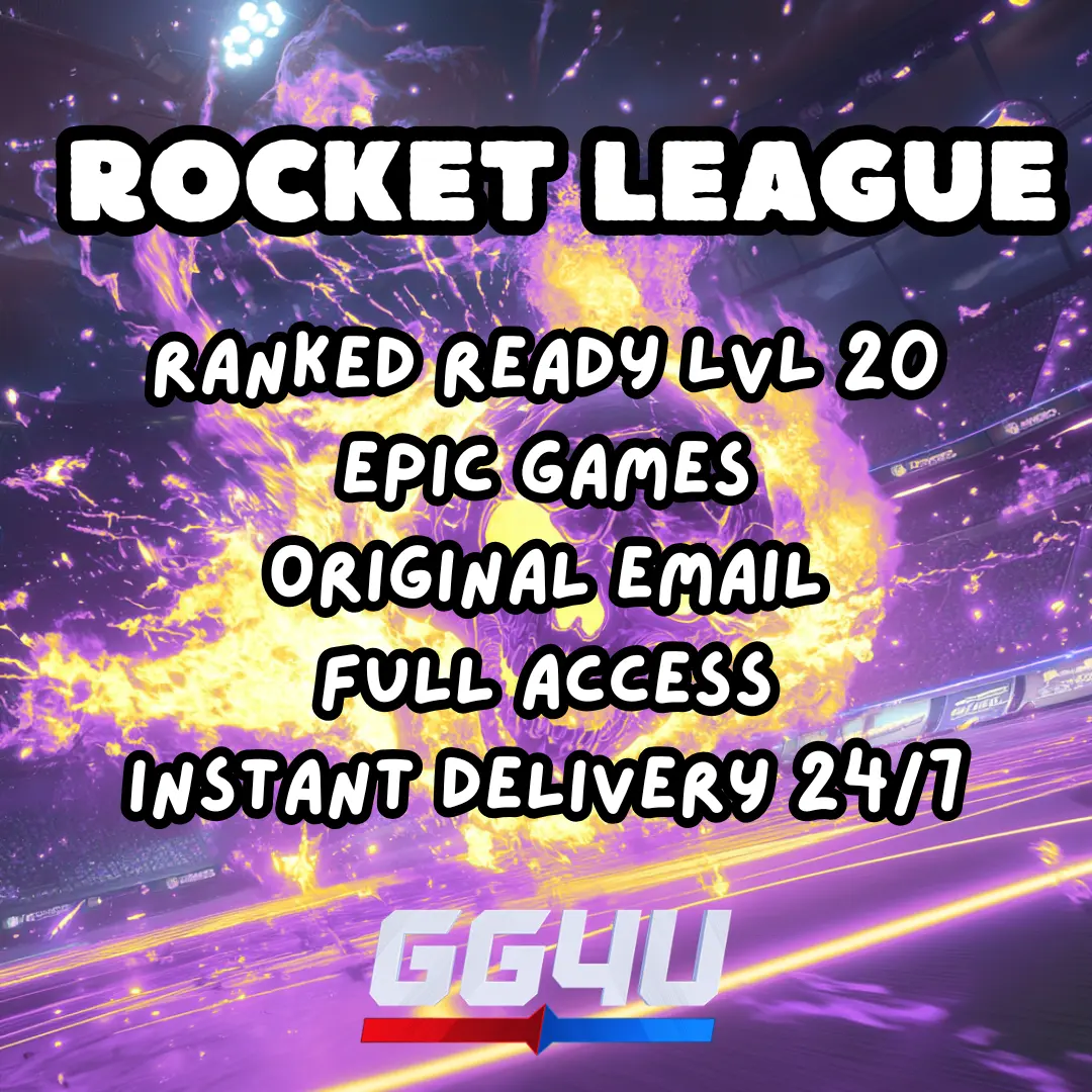 $4.13で🎊 Rocket League Premium | Editable Email | Ranked Play | Level 20 ...