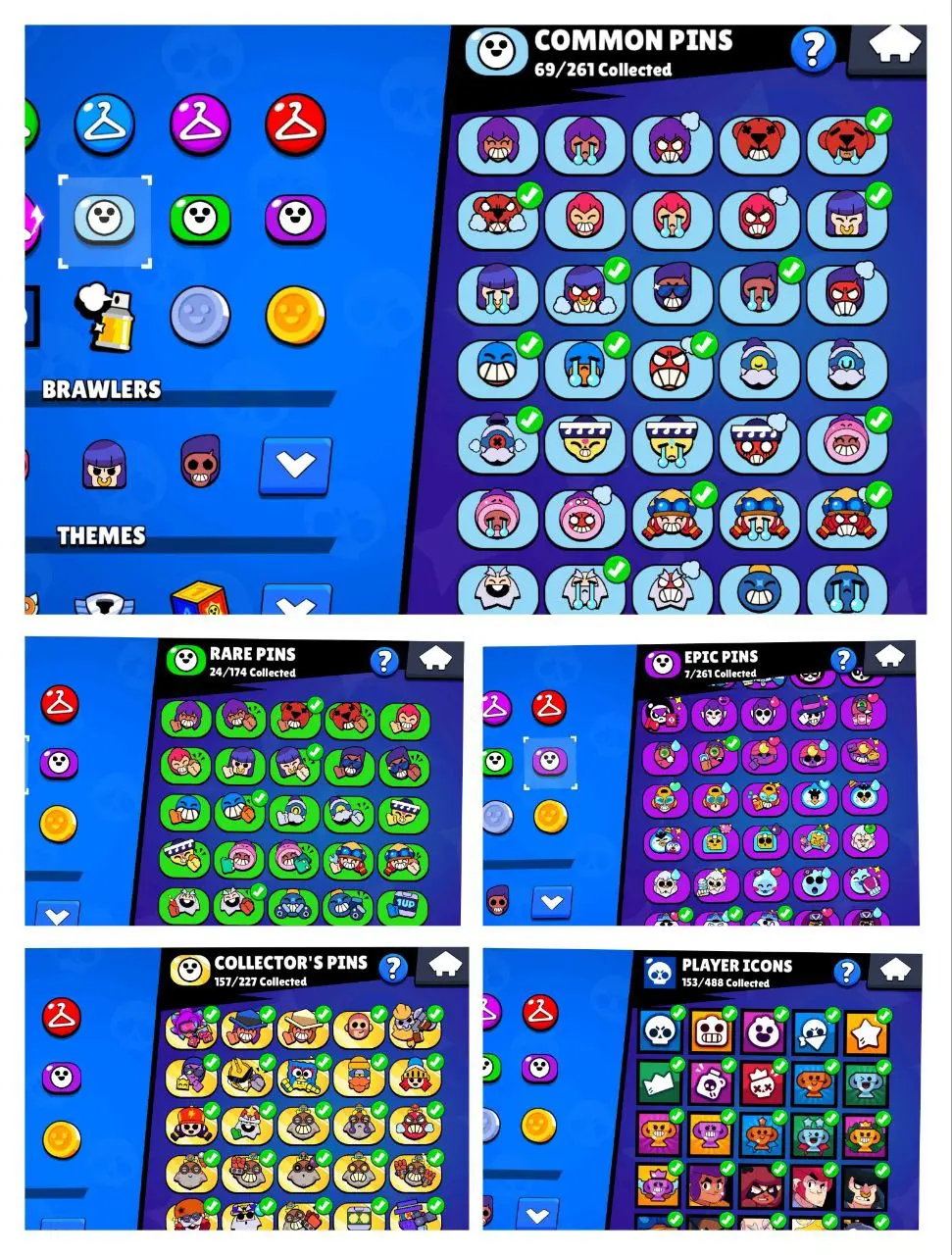 Achetez ☠ Cheapest 32400 Trophies🔓8188 Brawlers Unlock🔥11 Maxed