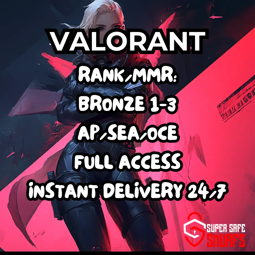 Compre 🎊 [AP/SEA/OCE] Valorant Ranked Bronze Tier 🌟 | Secure MMR Setup ...
