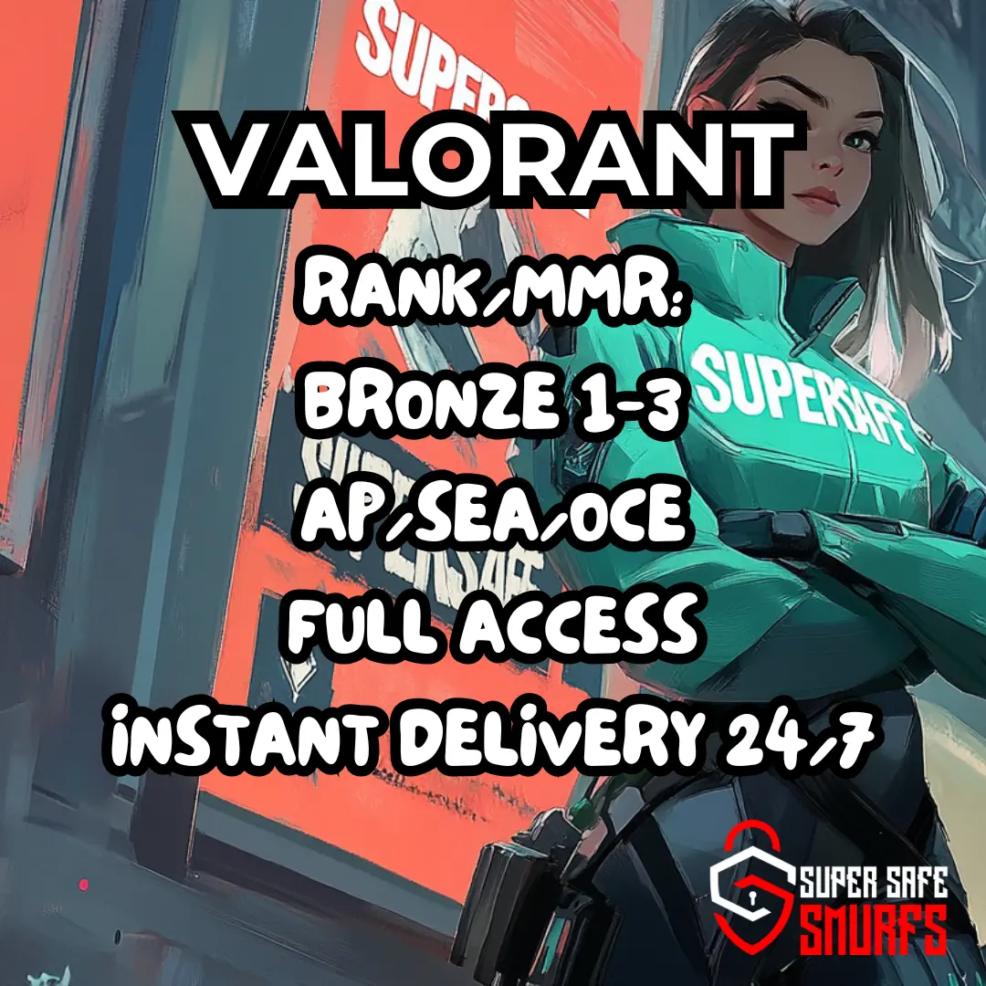$11.96で🚗 Handleveled Bronze 1-3 Valorant 🌟 | [AP/SEA/OCE] Ranked Ready 🎉 | Full Access Secure ...
